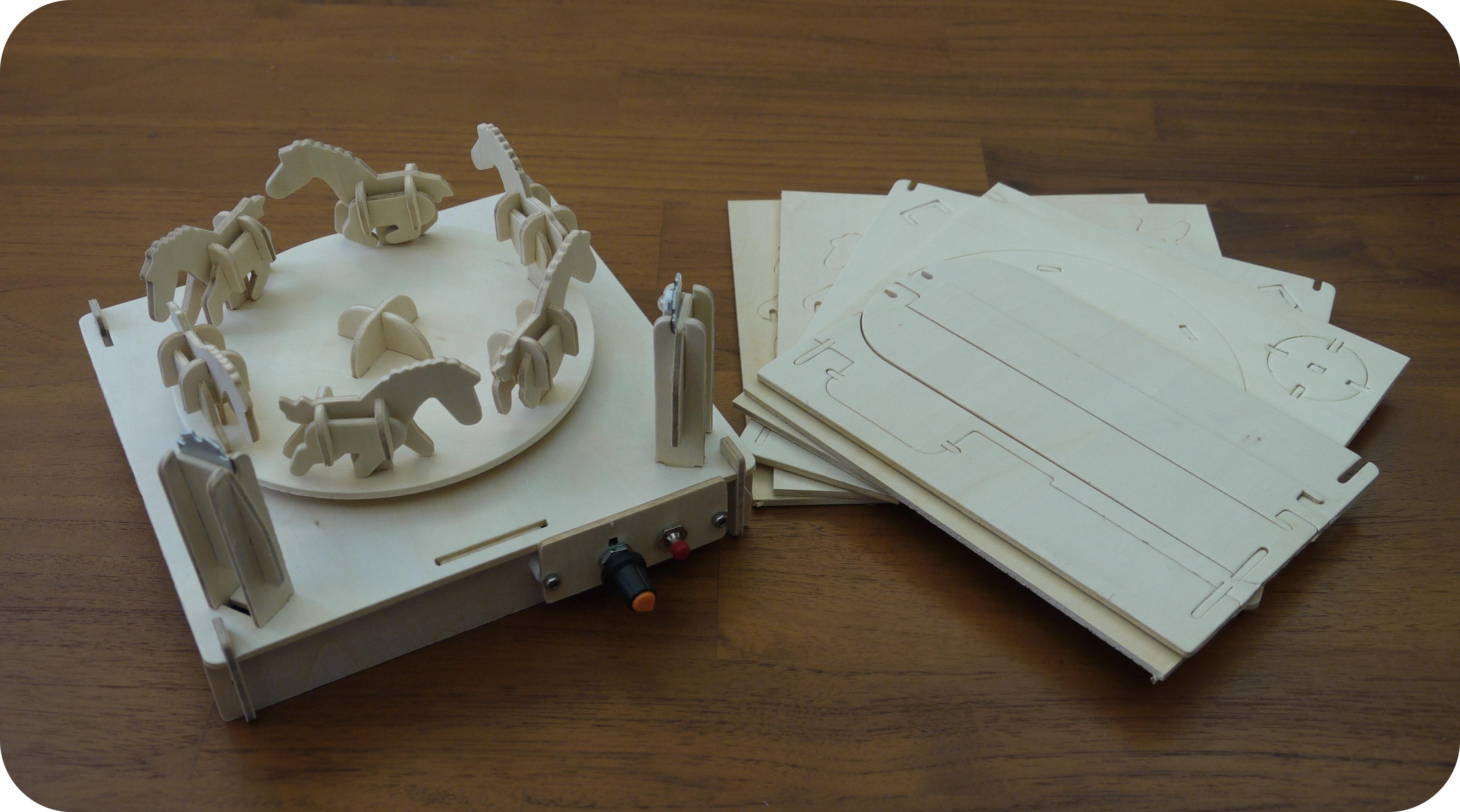 BOXOI - an Open Source Miniature 3D Zoetrope DIY Kit : 16 Steps (with ...