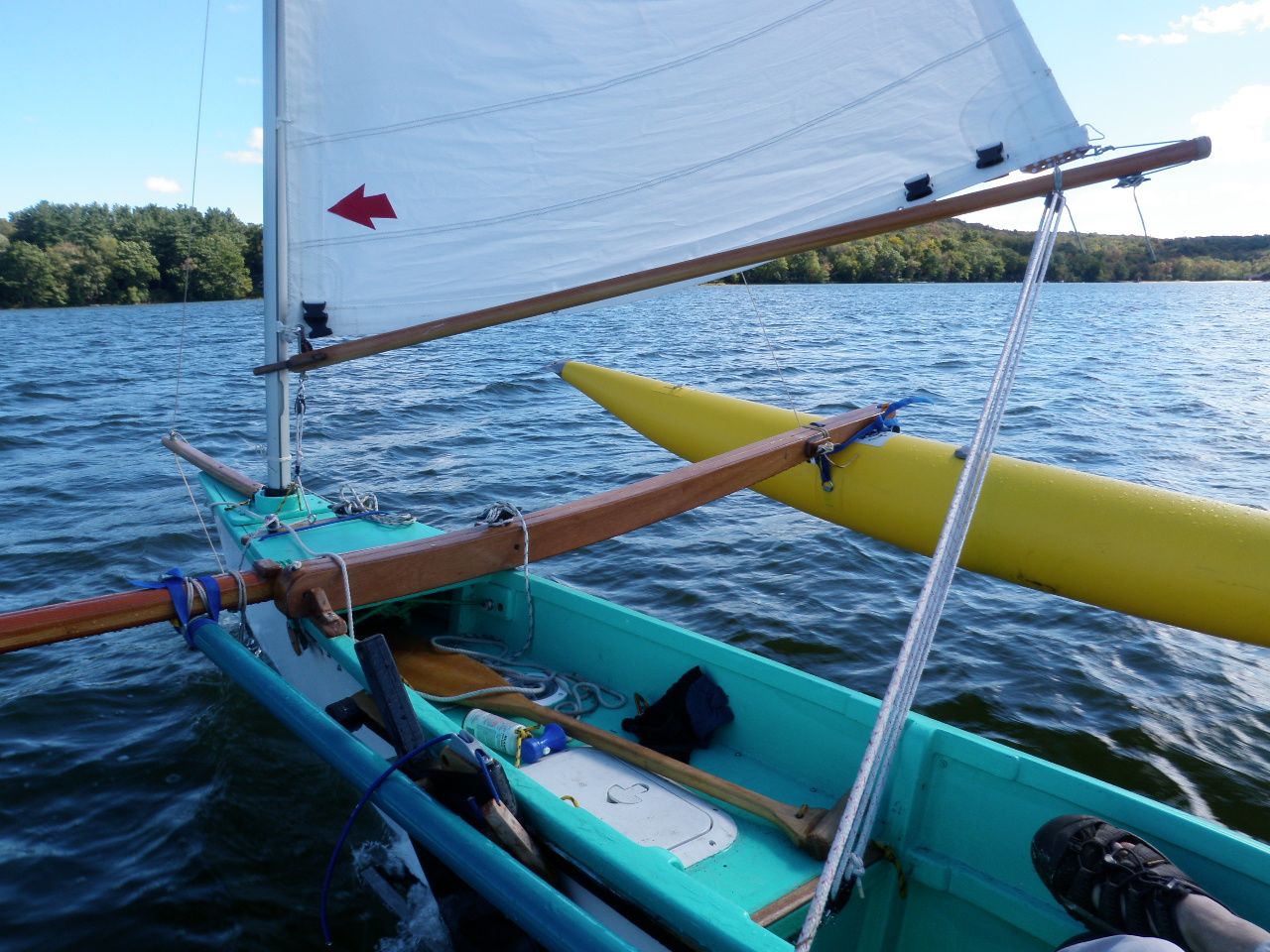 Designing and Building a Light, Car-top-able Outrigger Sailing Canoe ...