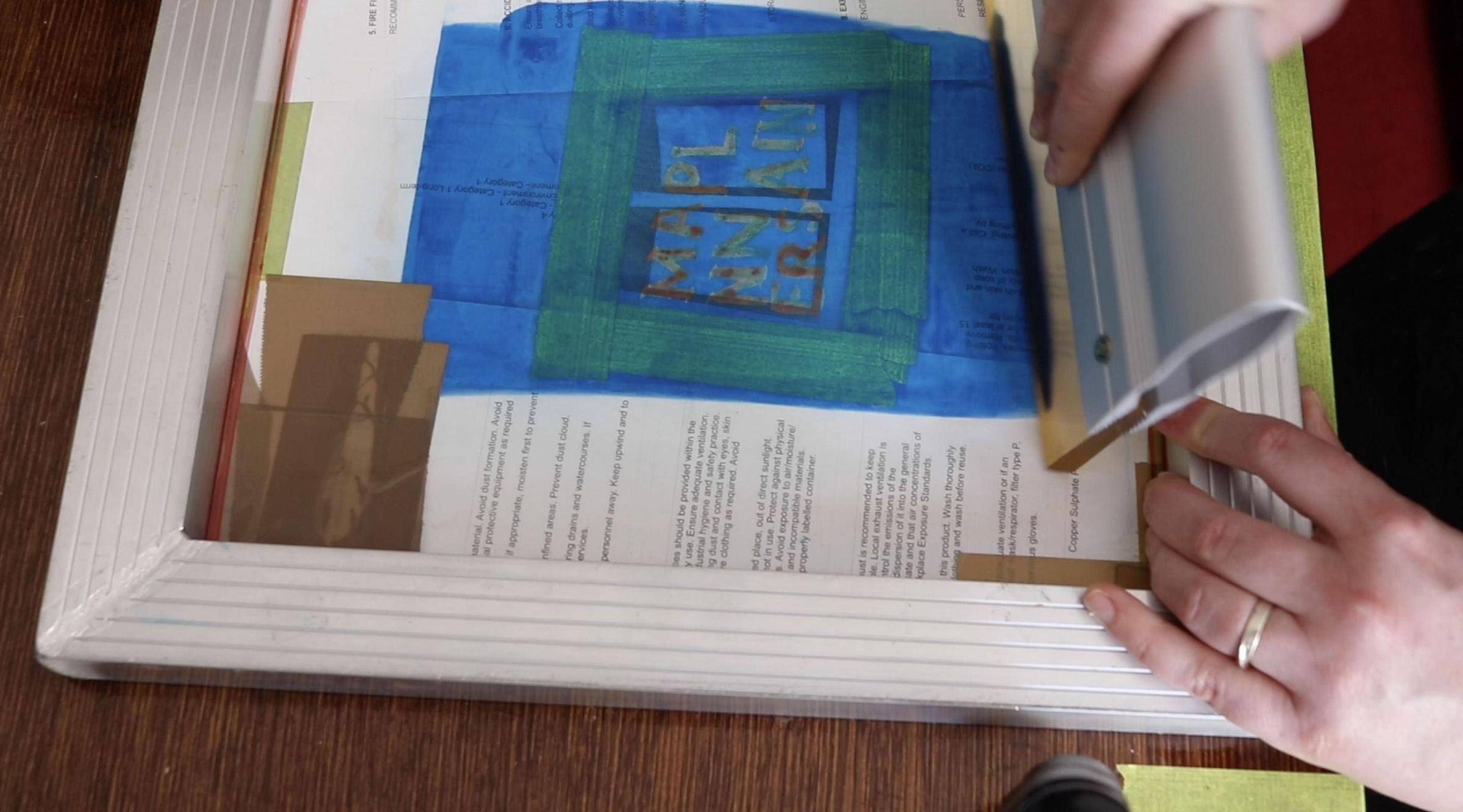 Easy Stencil Screen Printing : 8 Steps - Instructables