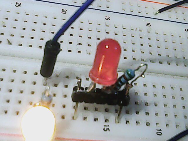 Easy to Make LED W/resistor for Solderless Breadboards (with Pictures ...