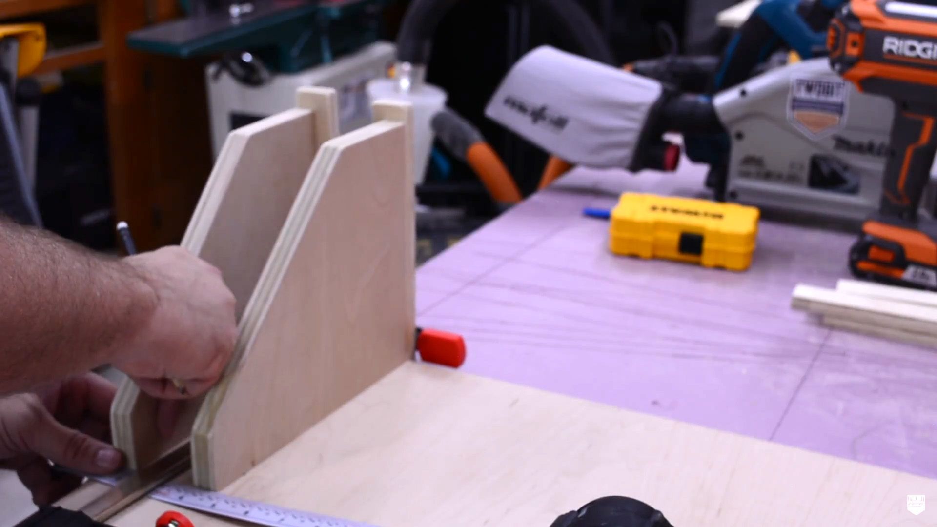 French Cleat Wall With Clamp Racks | How to Build - Woodworking : 28 ...