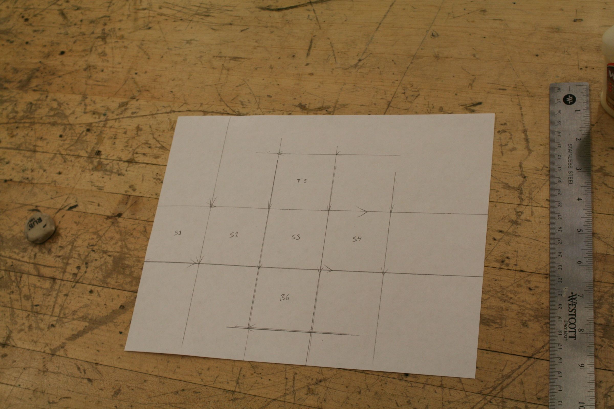 Perfect Paper Cube: Laying Out a Project Using Parallel Line ...