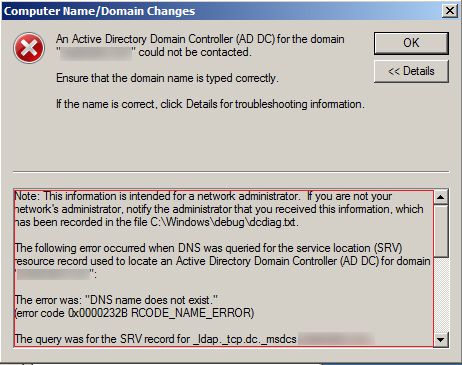 _ldap._tcp.dc._msdcs.(your.domain.com) Error - Instructables