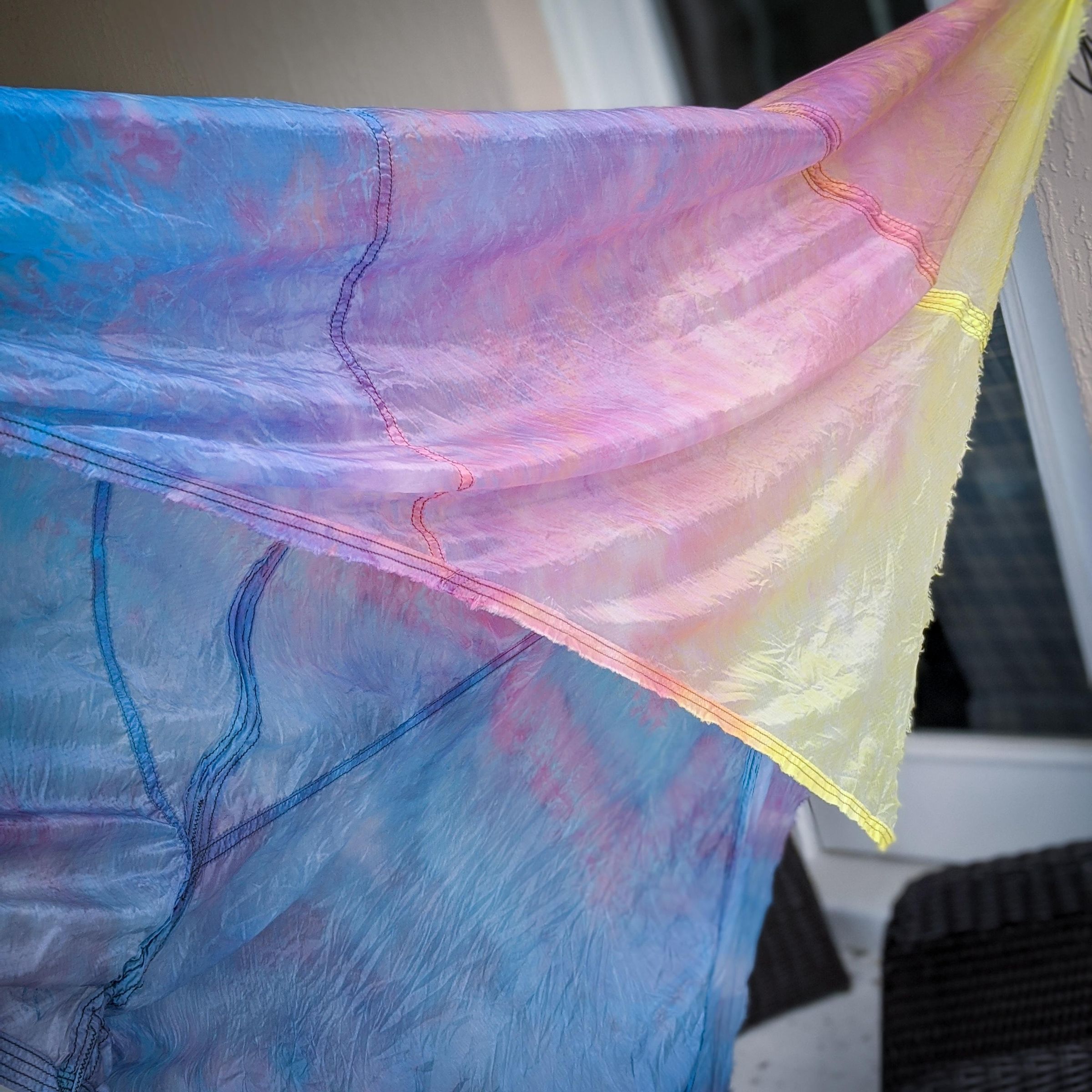 How to Dye a Parachute for Photography and Play Silks : 7 Steps (with ...
