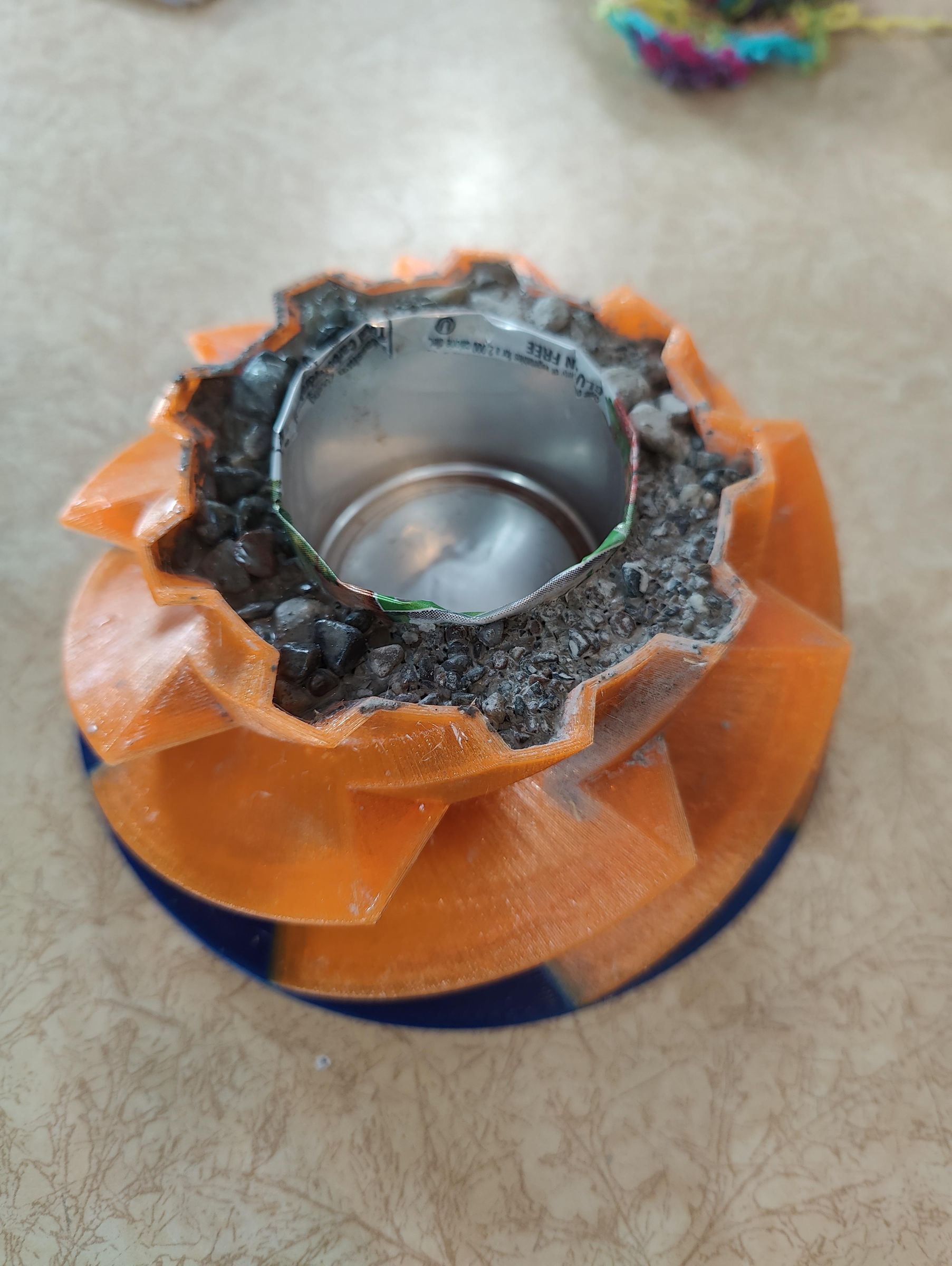 Tabletop Fire Tornado (no Fans Needed) : 4 Steps - Instructables