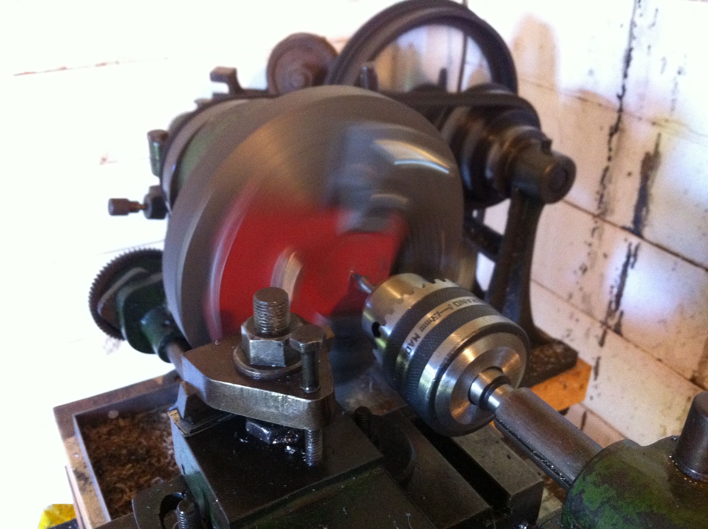 Modified Drill Powered Lathe : 8 Steps - Instructables