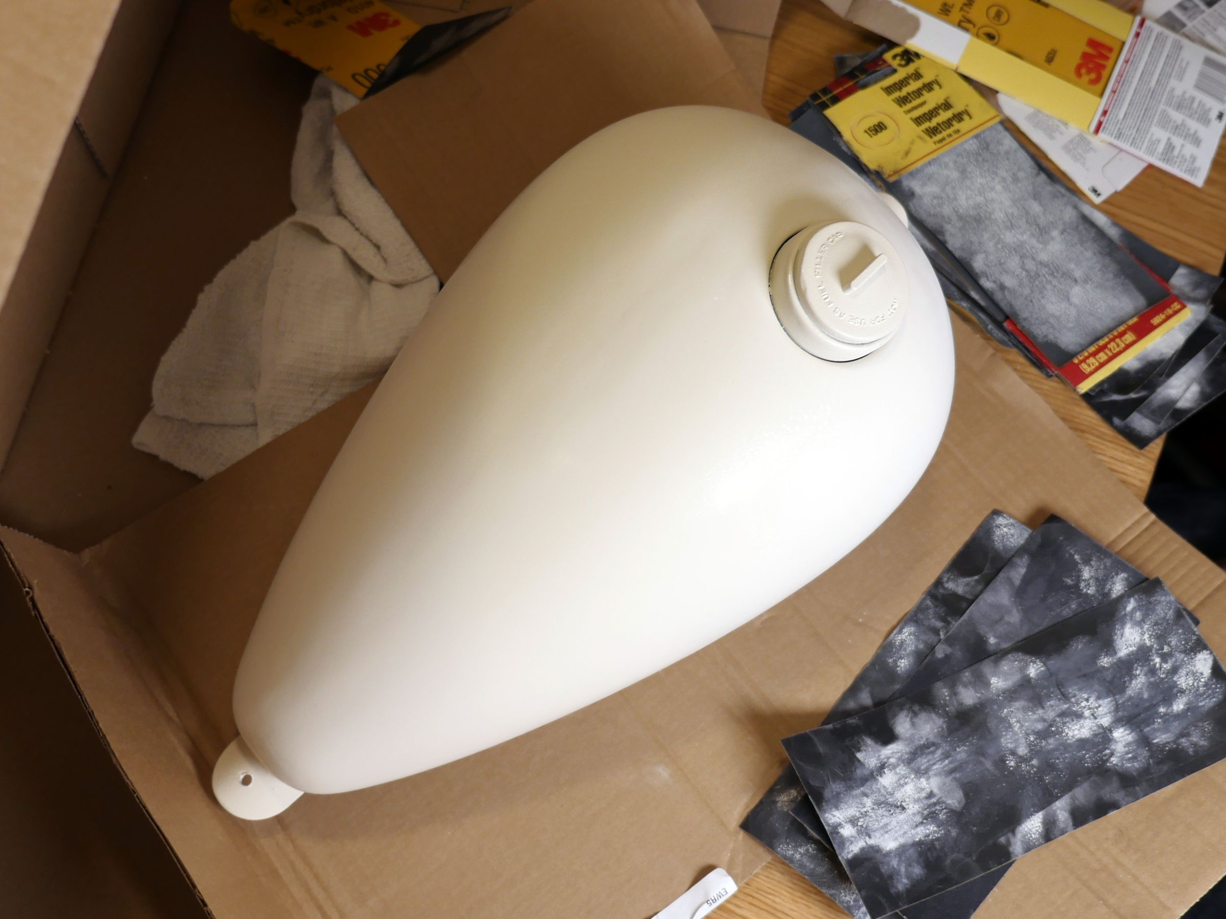 Matte Finish Motorcycle Tank Painting : 6 Steps (with Pictures ...