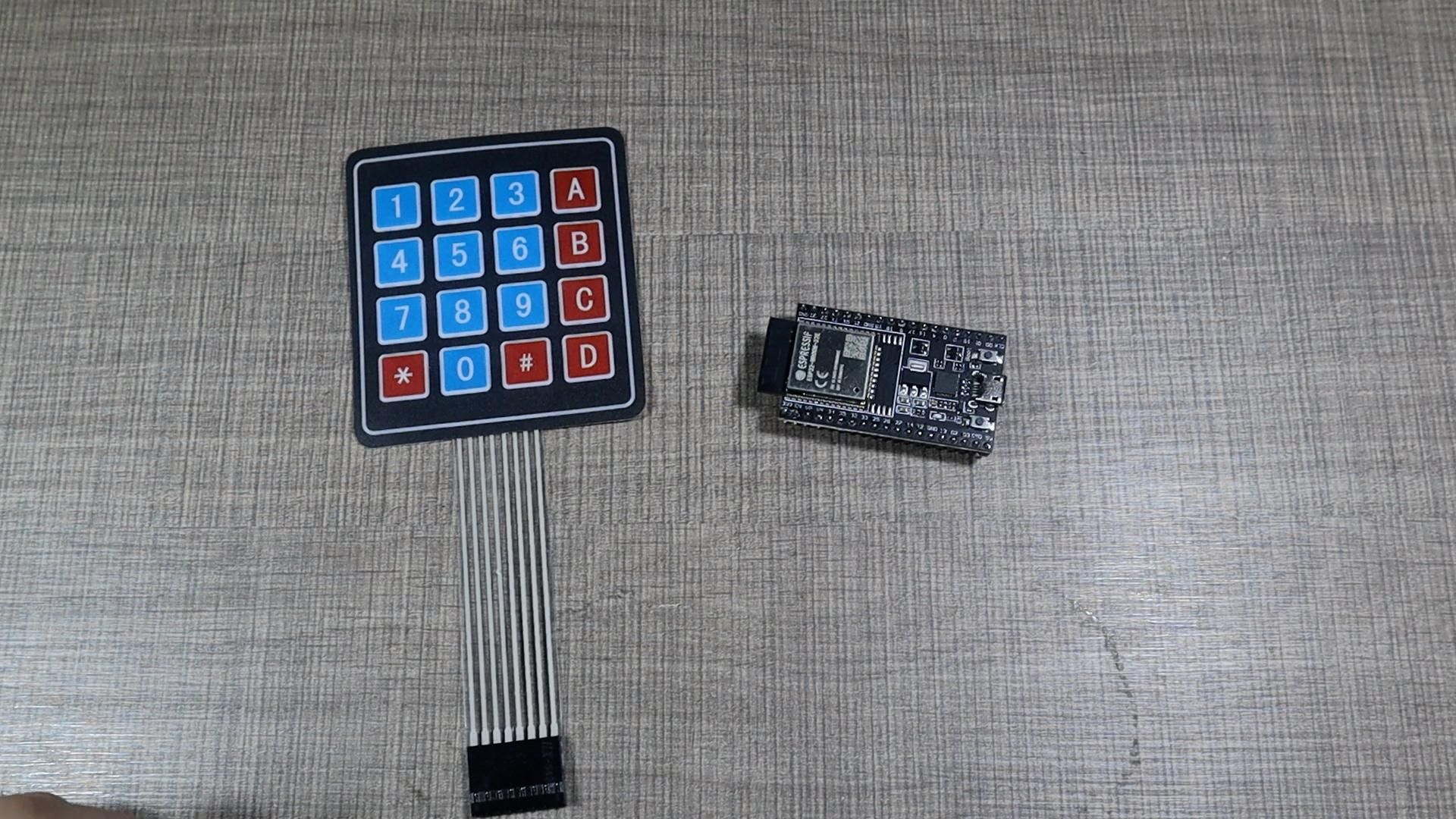 How to Build a Keypad-Controlled LED With an ESP32 : 4 Steps - Instructables