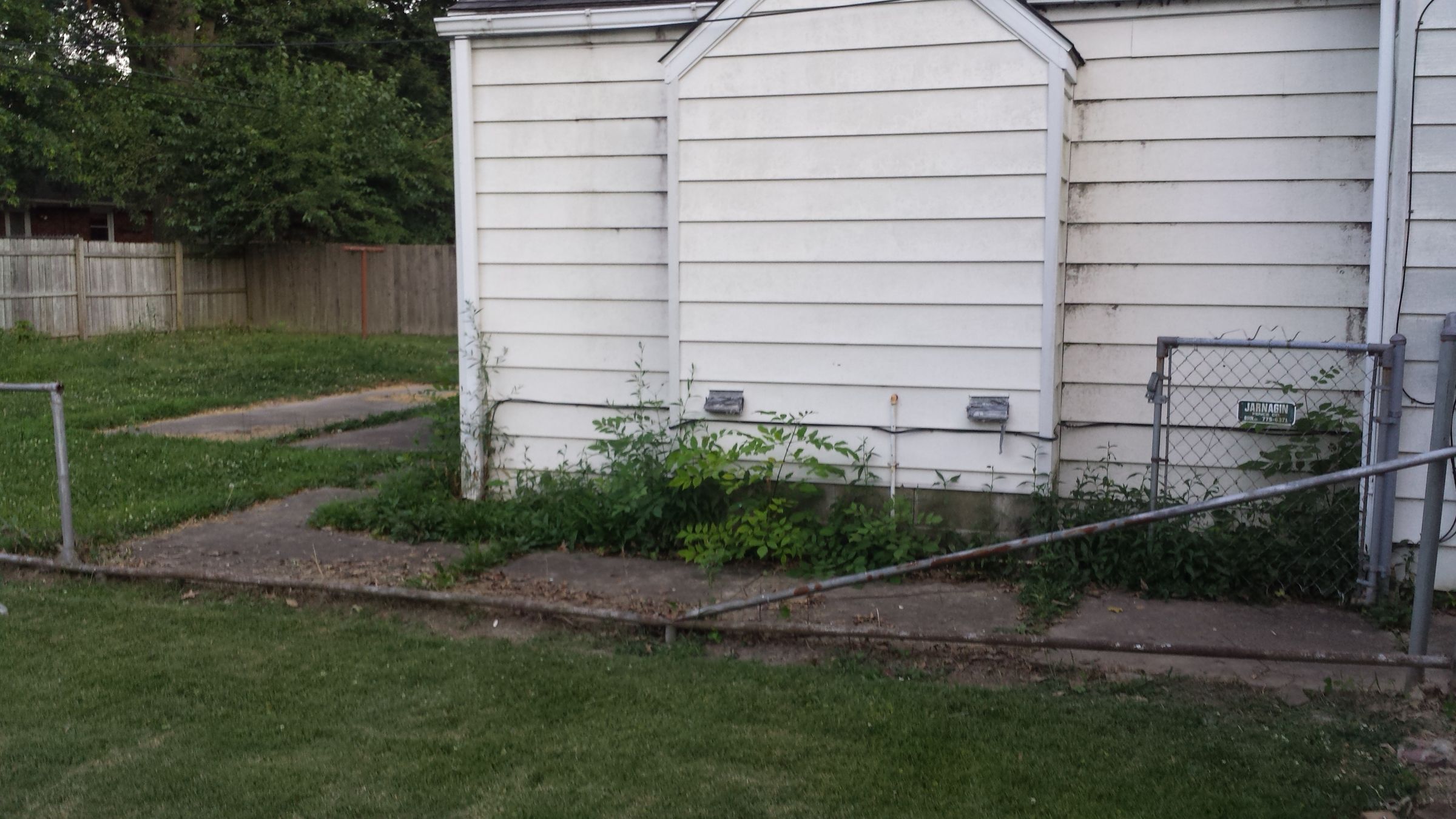 Back Yard Privacy Fence Renovation : 6 Steps (with Pictures ...