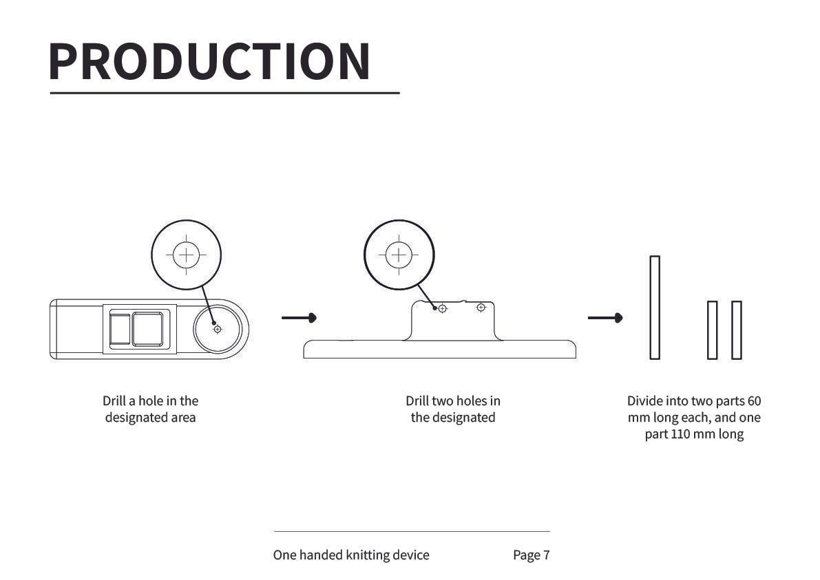 One Handed Crochet Knitting Device : 5 Steps - Instructables