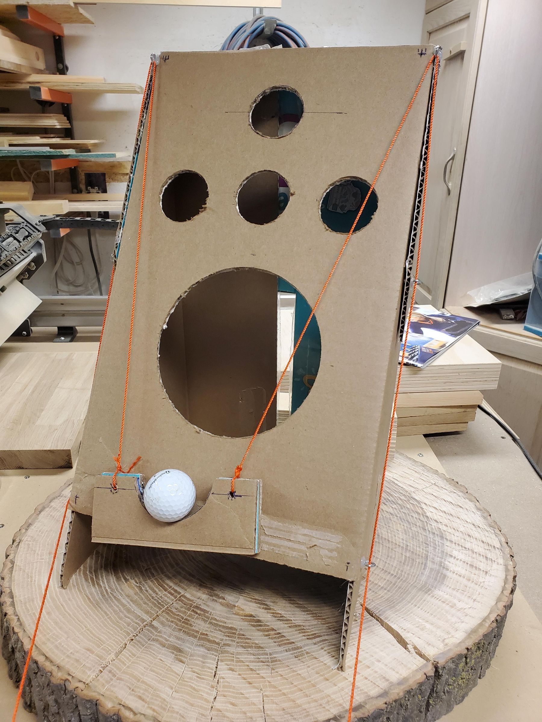 'Survivor' Inspired DIY Ball Pulley Game : 7 Steps (with Pictures ...