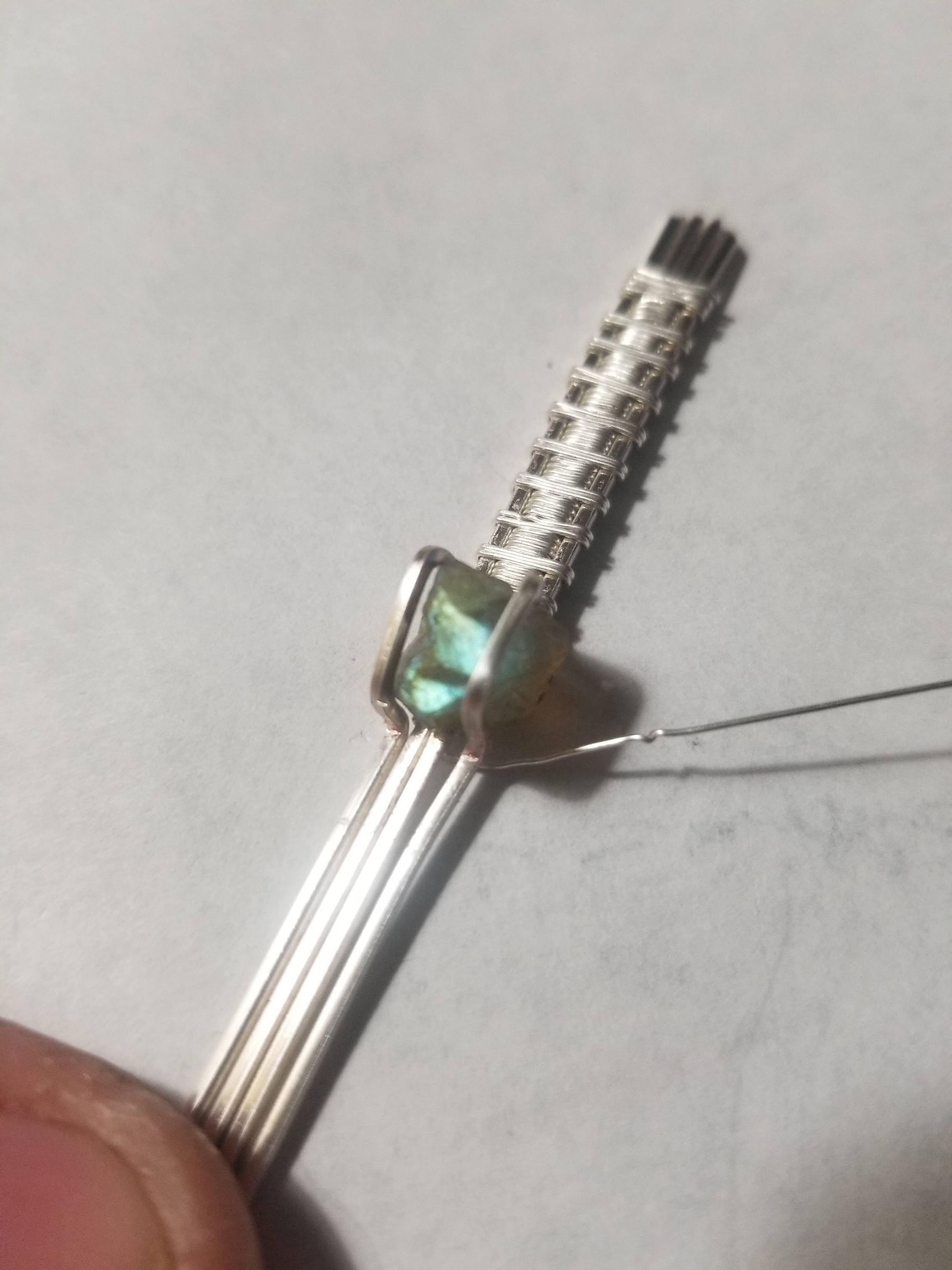 Wire Wrapped Ring Tutorial : 9 Steps (with Pictures) - Instructables