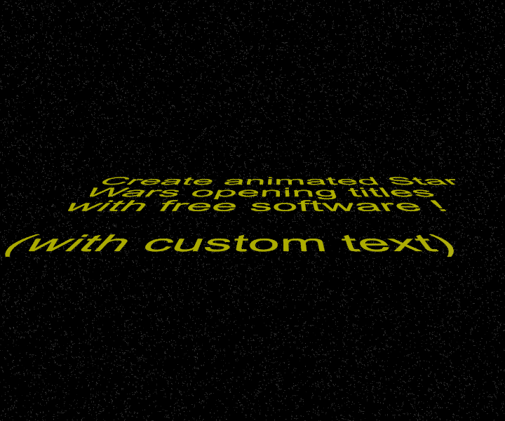Create Animated Star Wars Opening Titles ! : 7 Steps - Instructables