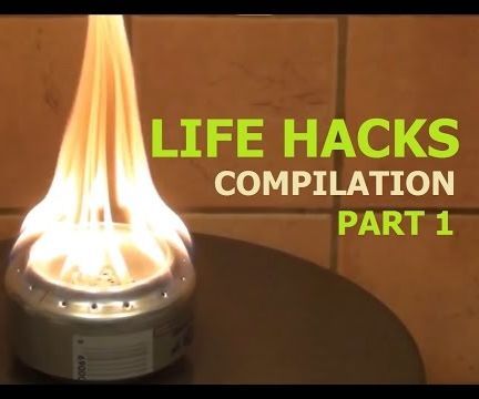 Simple Life Hacks Compilation Part 1 - Instructables