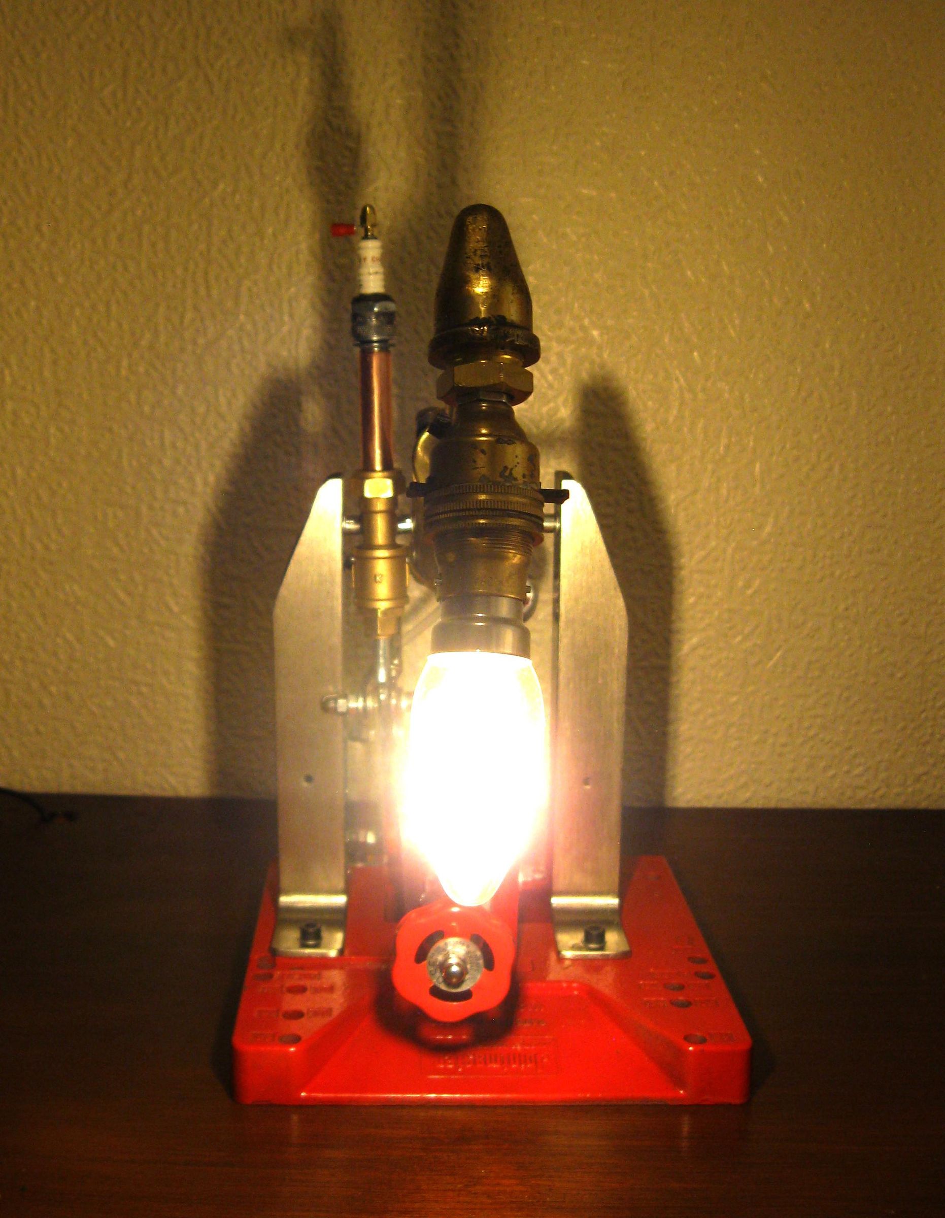 The Steampunk Welding Torch Desk Lamp : 14 Steps (with Pictures ...