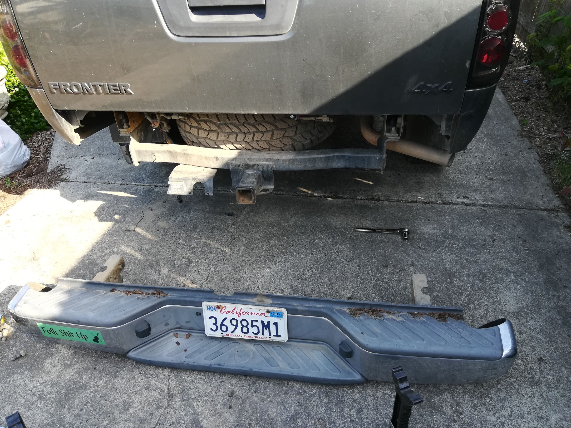 Custom Off Road Rear Bumper With Hitch : 6 Steps (with Pictures ...