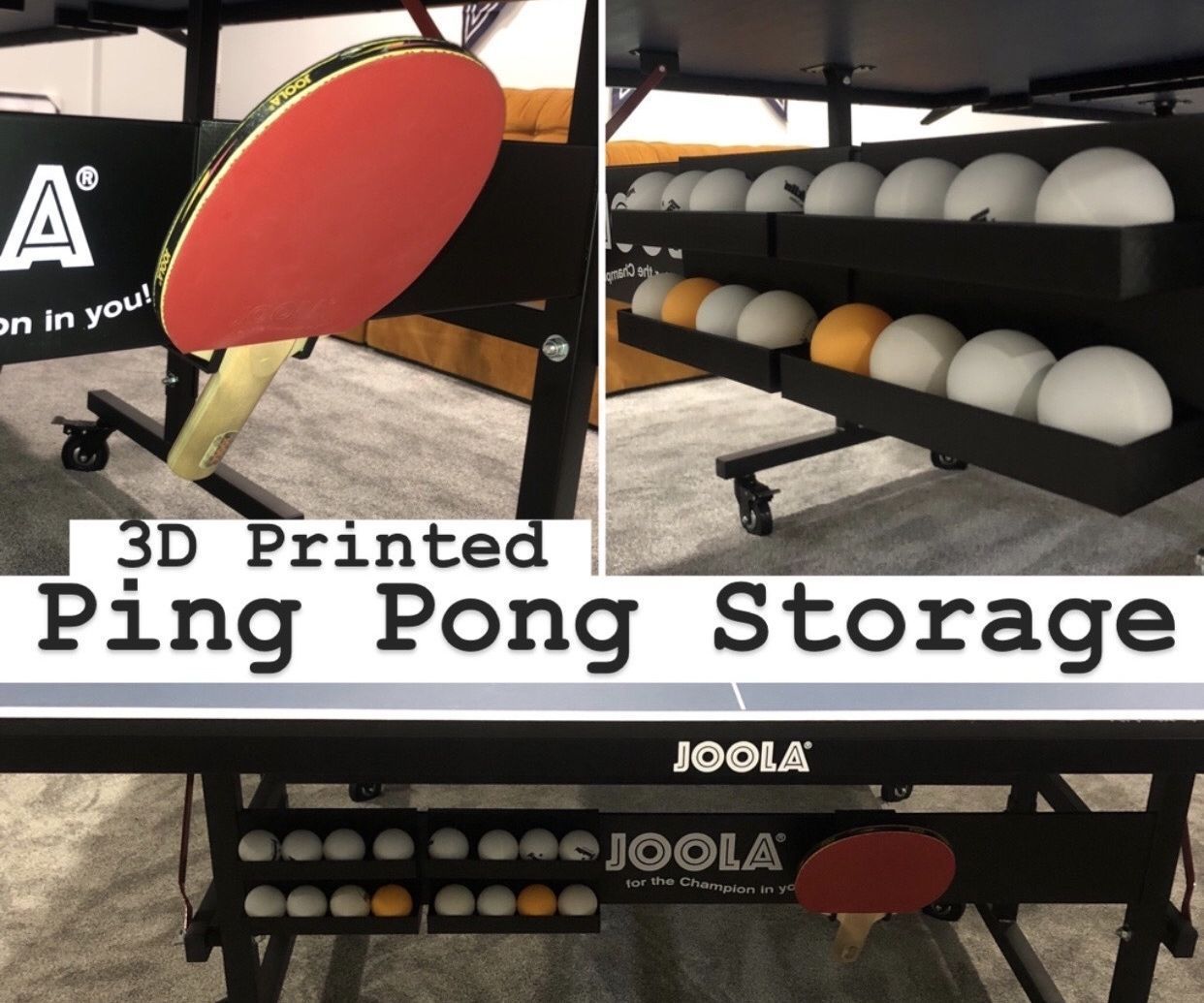 3D Printed Ping Pong Storage : 8 Steps (with Pictures) - Instructables