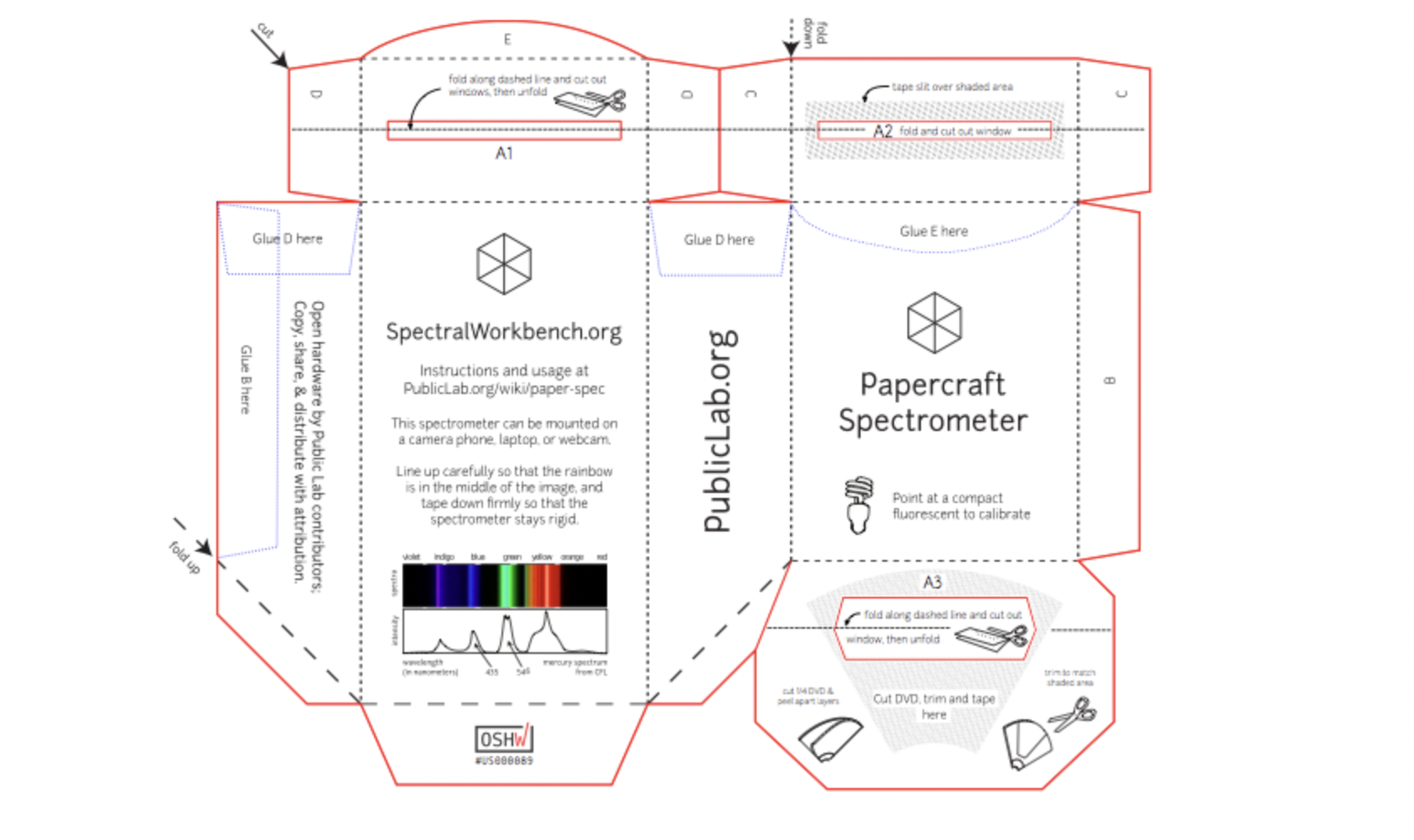 Papercraft Spectrometer : 8 Steps - Instructables