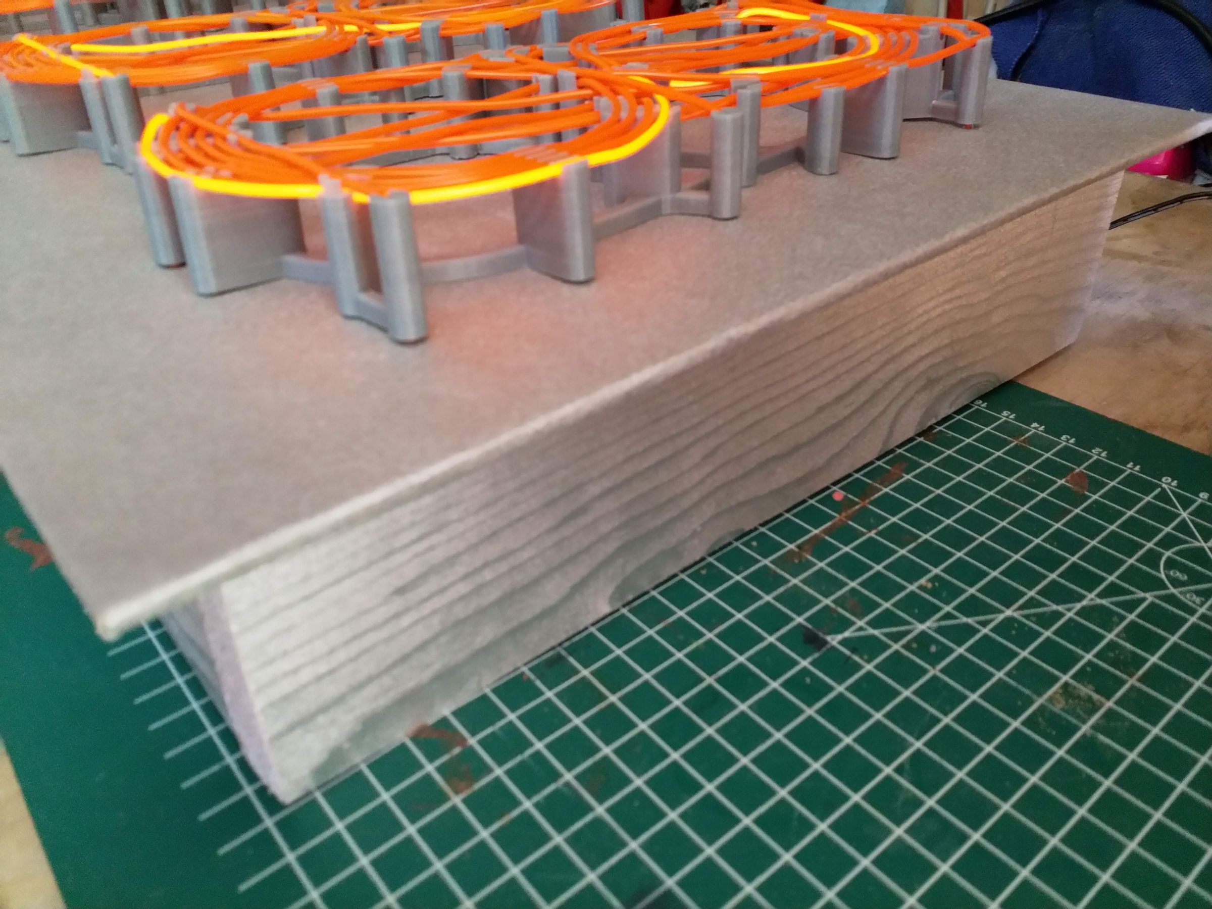 EL Wire Neon Nixie Style Clock : 21 Steps (with Pictures) - Instructables