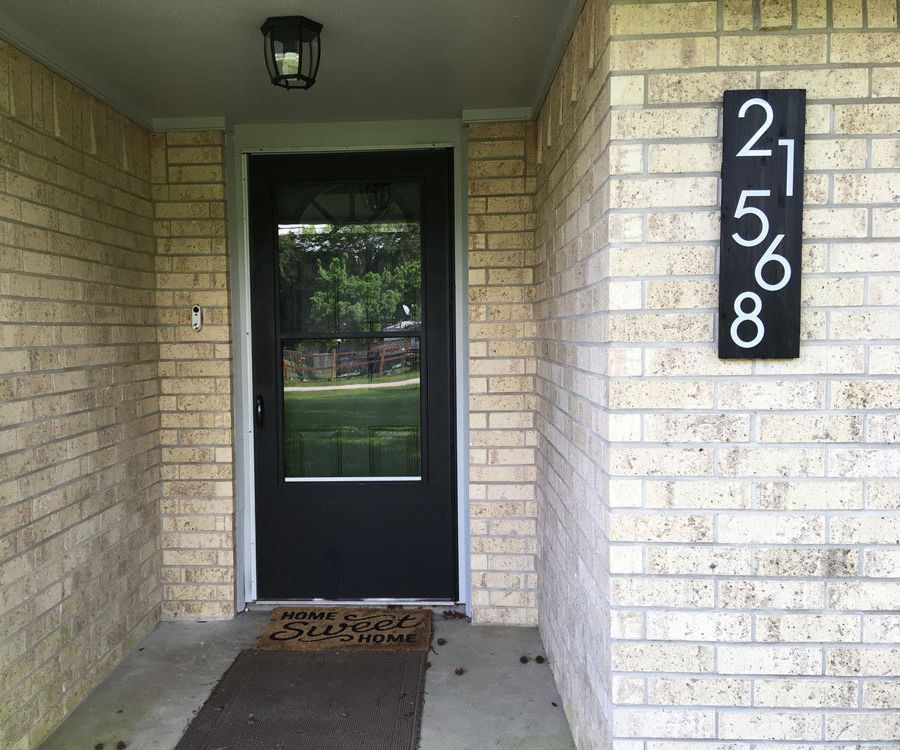 Simple House Number Sign : 6 Steps (with Pictures) - Instructables