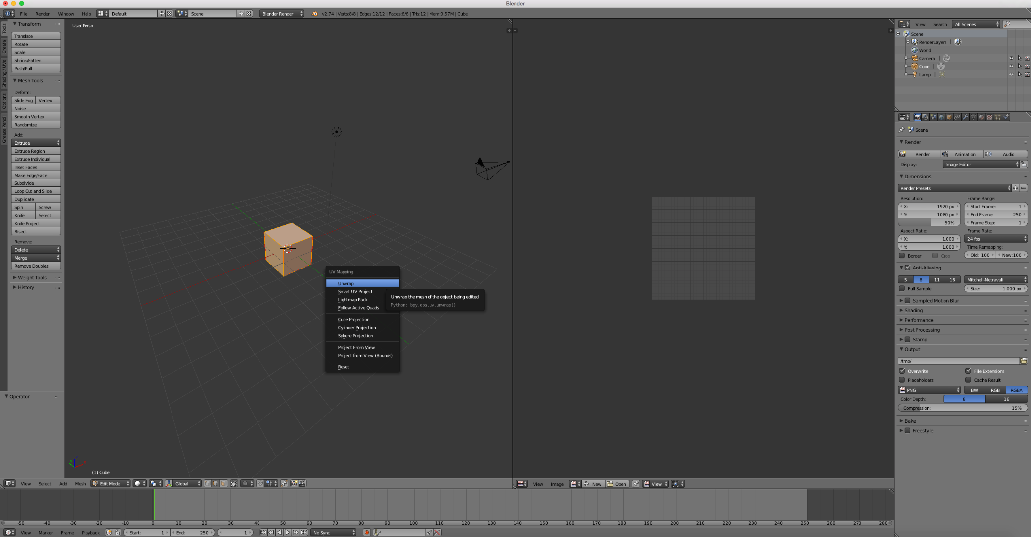 Introduction to UV Textures in Blender : 7 Steps - Instructables