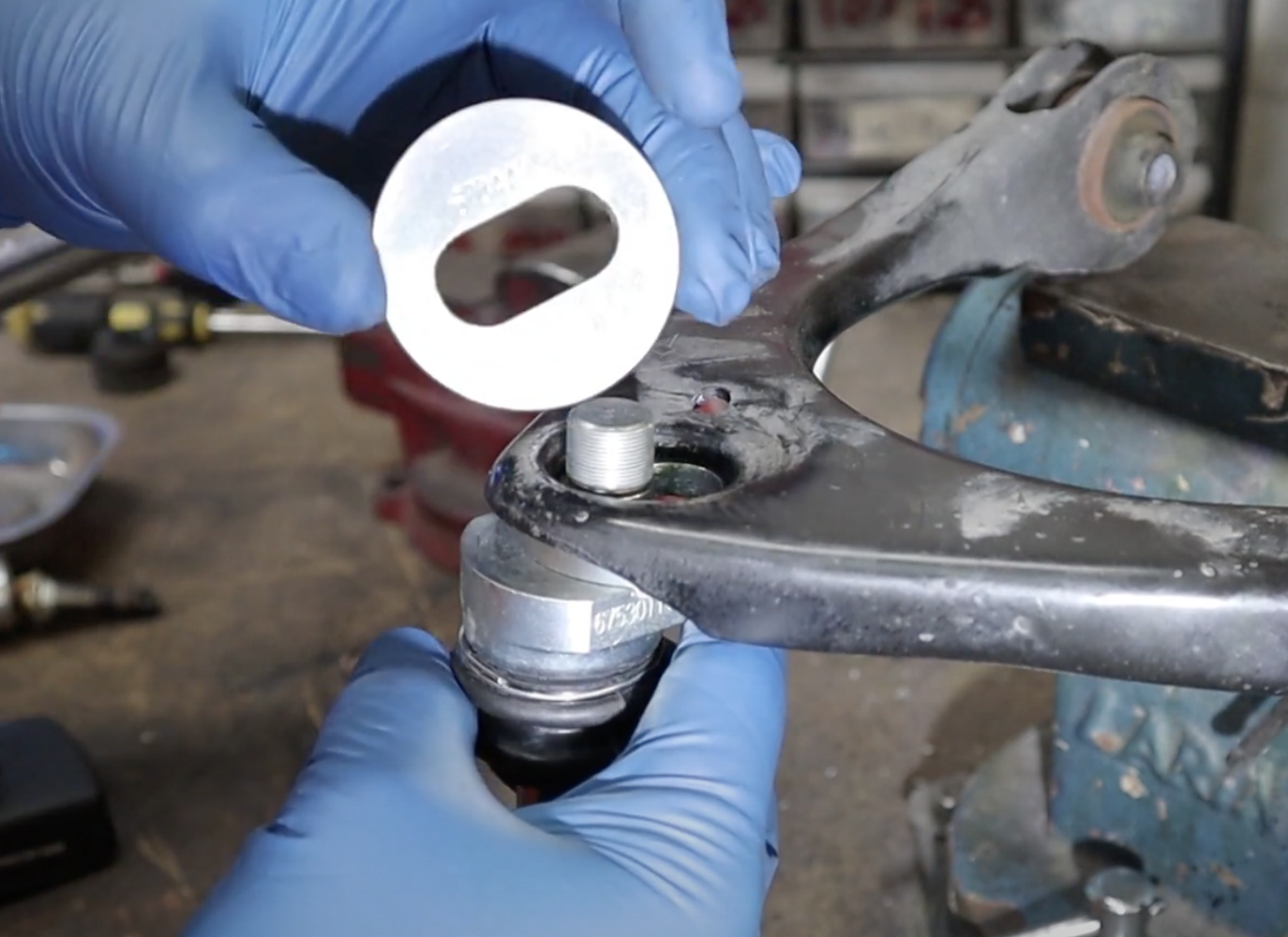 How to Install Adjustable Balljoints to Adjust Camber : 7 Steps ...