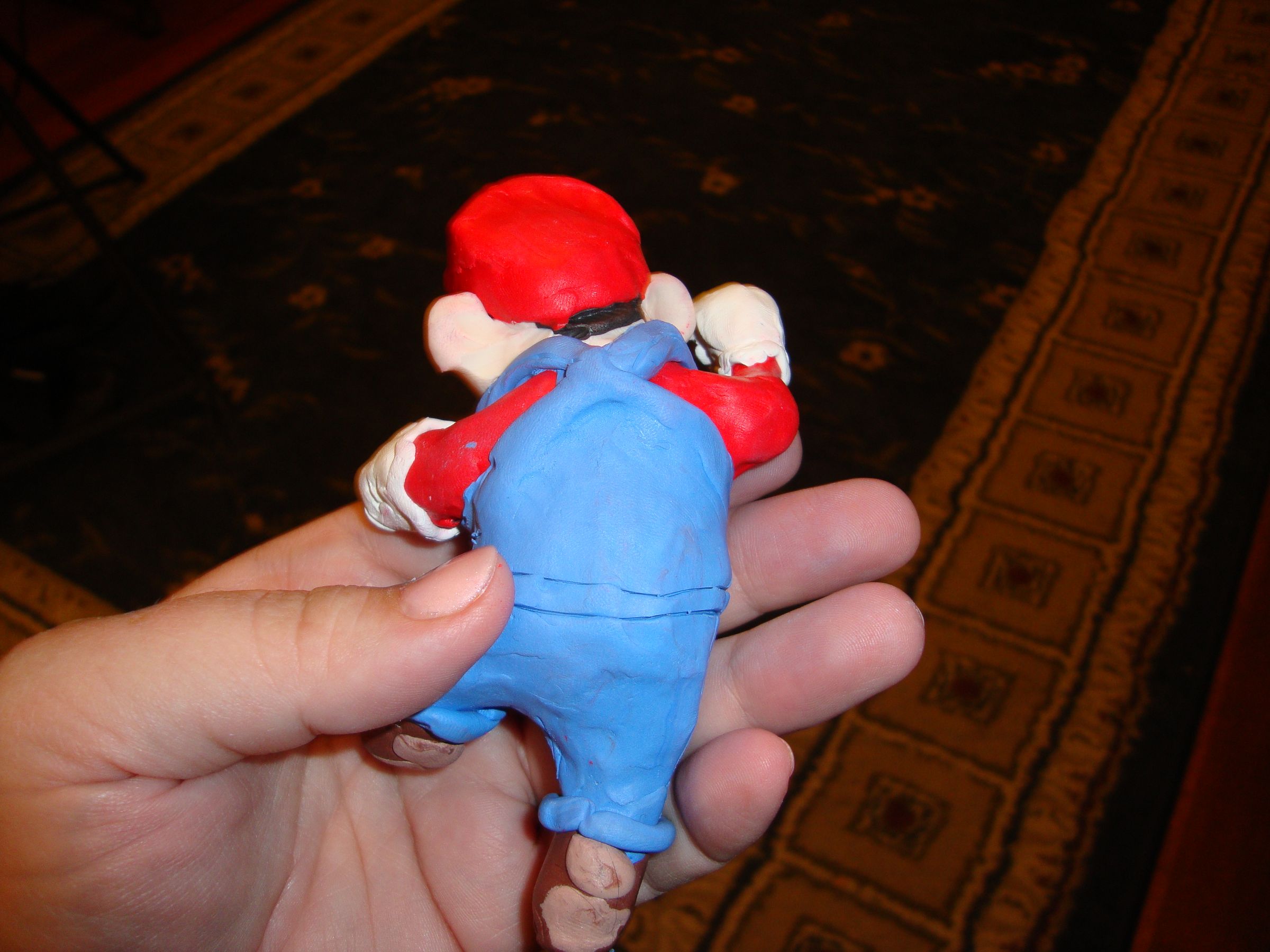 Super Mario Brothers Polymer Clay Sculpture : 21 Steps (with Pictures ...