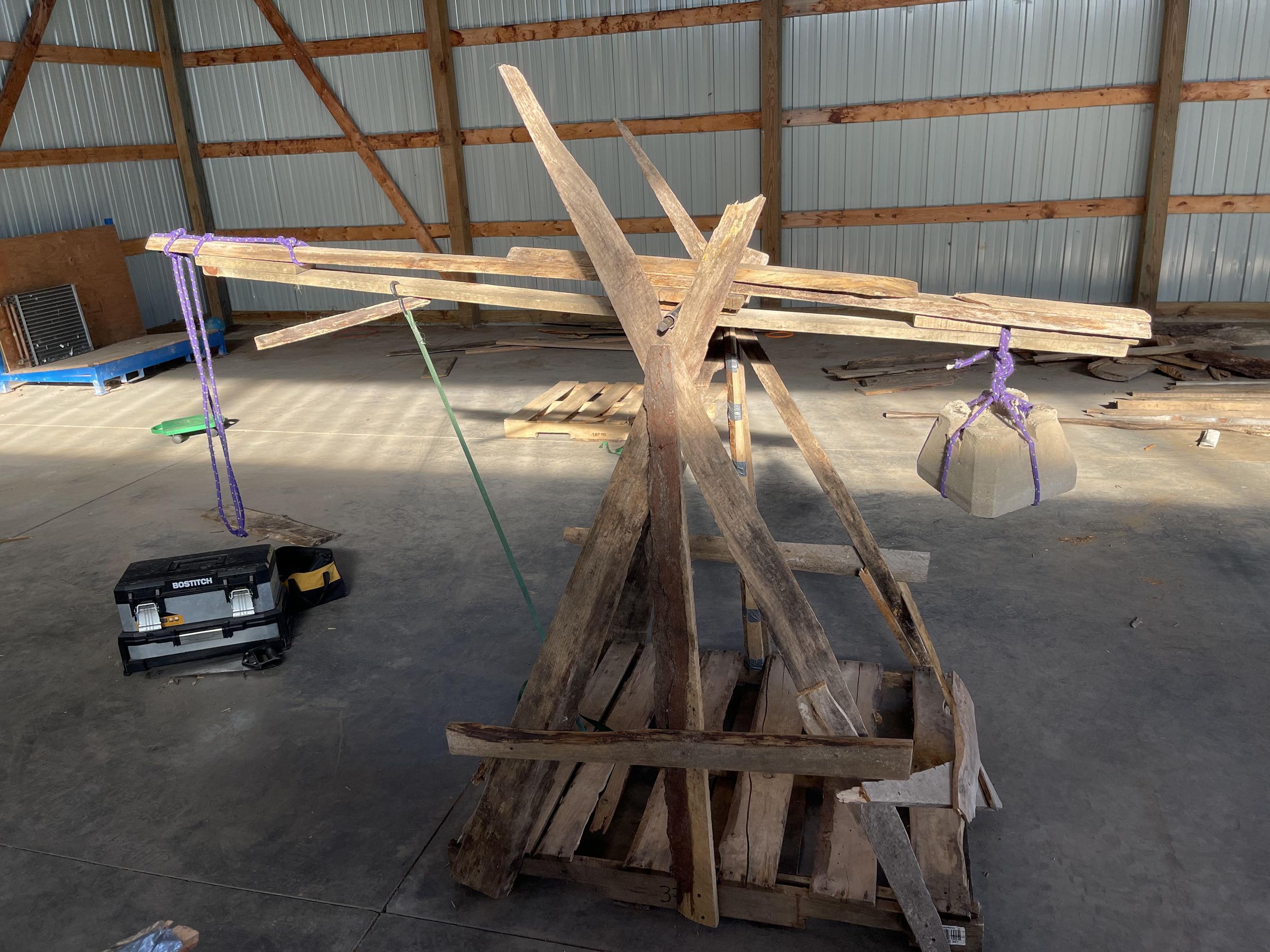 How to Make a Trebuchet Out of Scrap. : 9 Steps (with Pictures ...