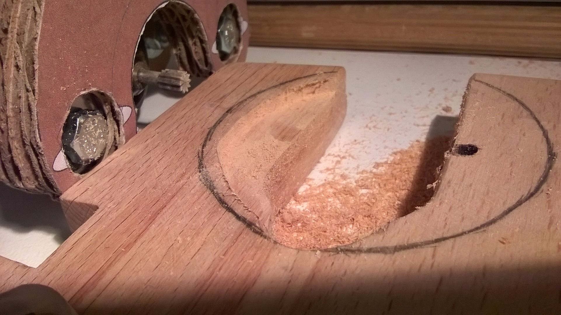 Wooden Precision Mini Router Base for Rotary Tool (with Cardboard ...