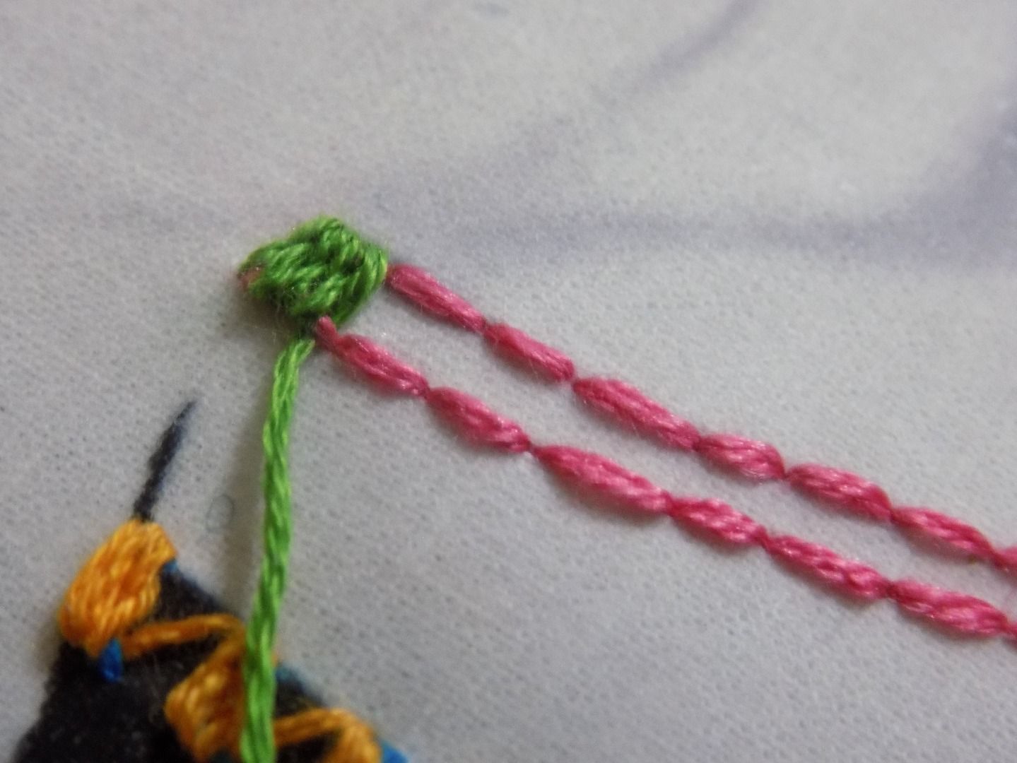 Embroidery 101: Woven Back and Woven Running Stitches : 7 Steps (with ...