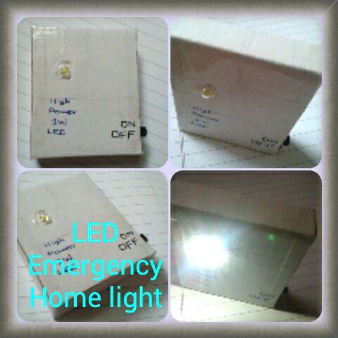 LED Emergency Home Light : 3 Steps - Instructables