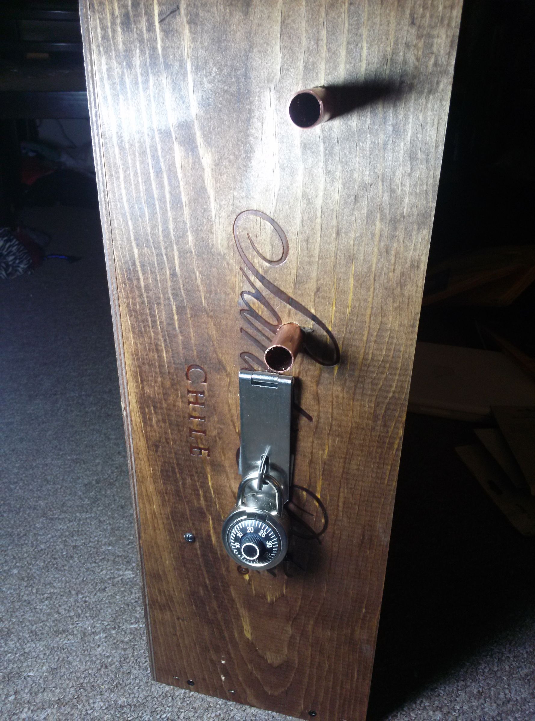 The Lock Box: Lockpicking Display & Practice Stand : 6 Steps (with ...