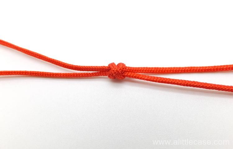 The Basic Decorative Knot for Bracelet Making – Double Connection Knot ...