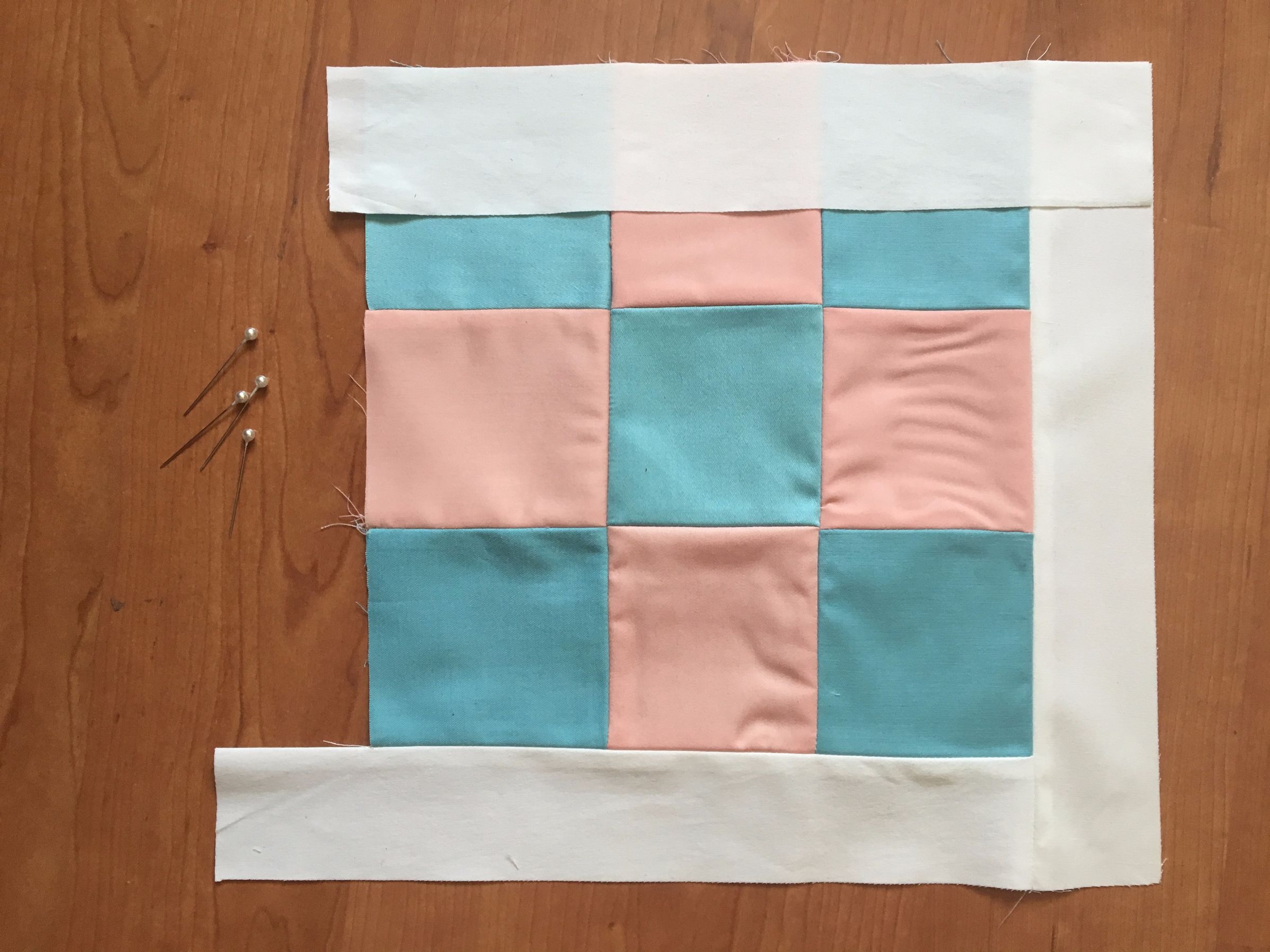 Simple 9-Square Patchwork Cushion Cover : 53 Steps (with Pictures ...