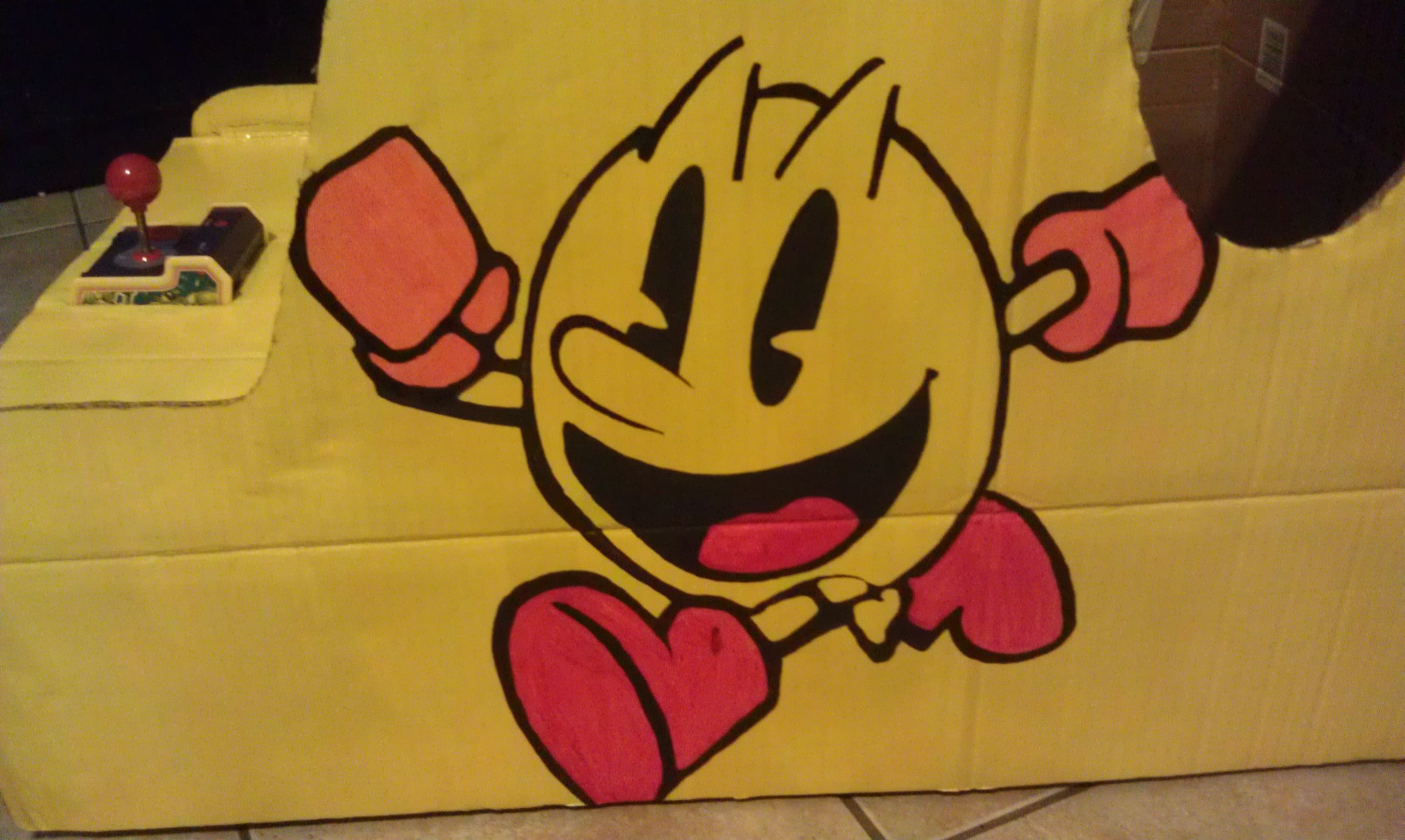 Playable Pacman Arcade Game Costume : 14 Steps (with Pictures ...