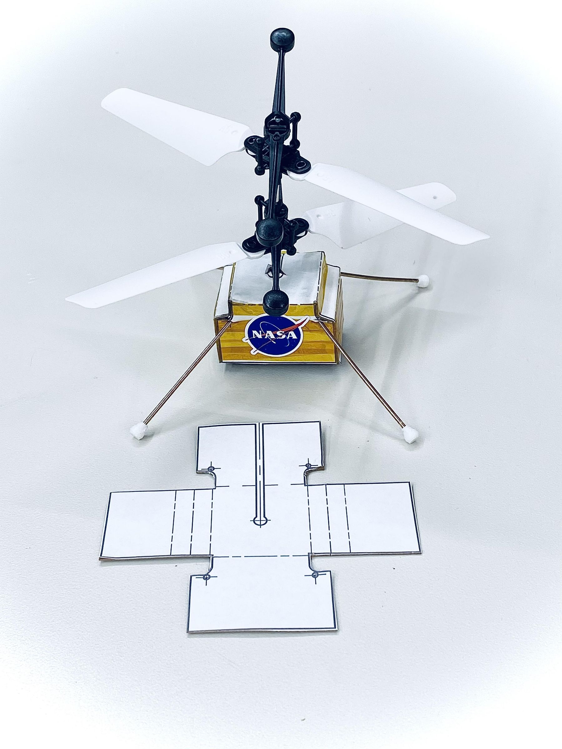 MINI NASA INGENUITY HELICOPTER : 6 Steps (with Pictures) - Instructables