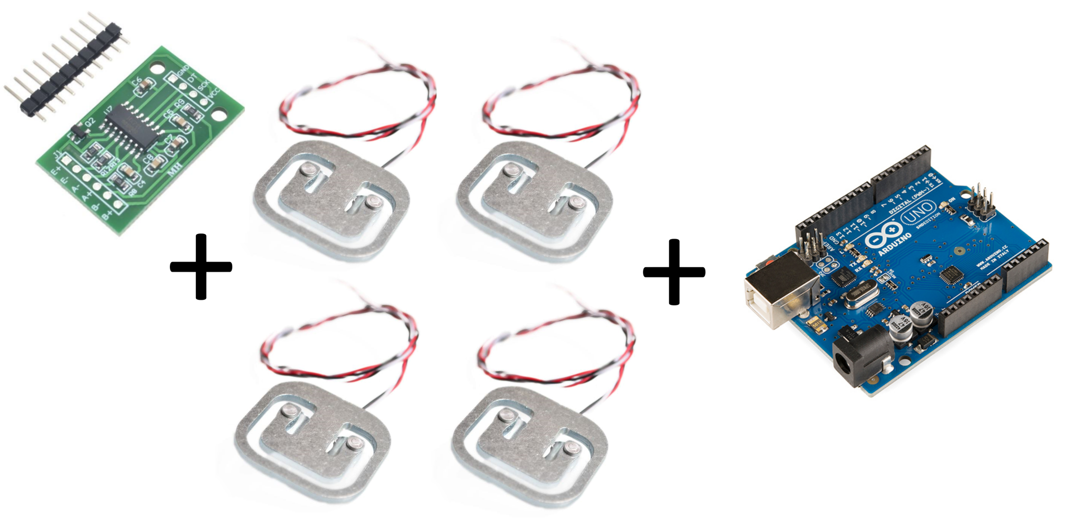 Arduino Bathroom Scale With 50 Kg Load Cells and HX711 Amplifier : 5 ... Arduino Bathroom Scale With 50 Kg Load Cells and HX711 Amplifier : 5 ...