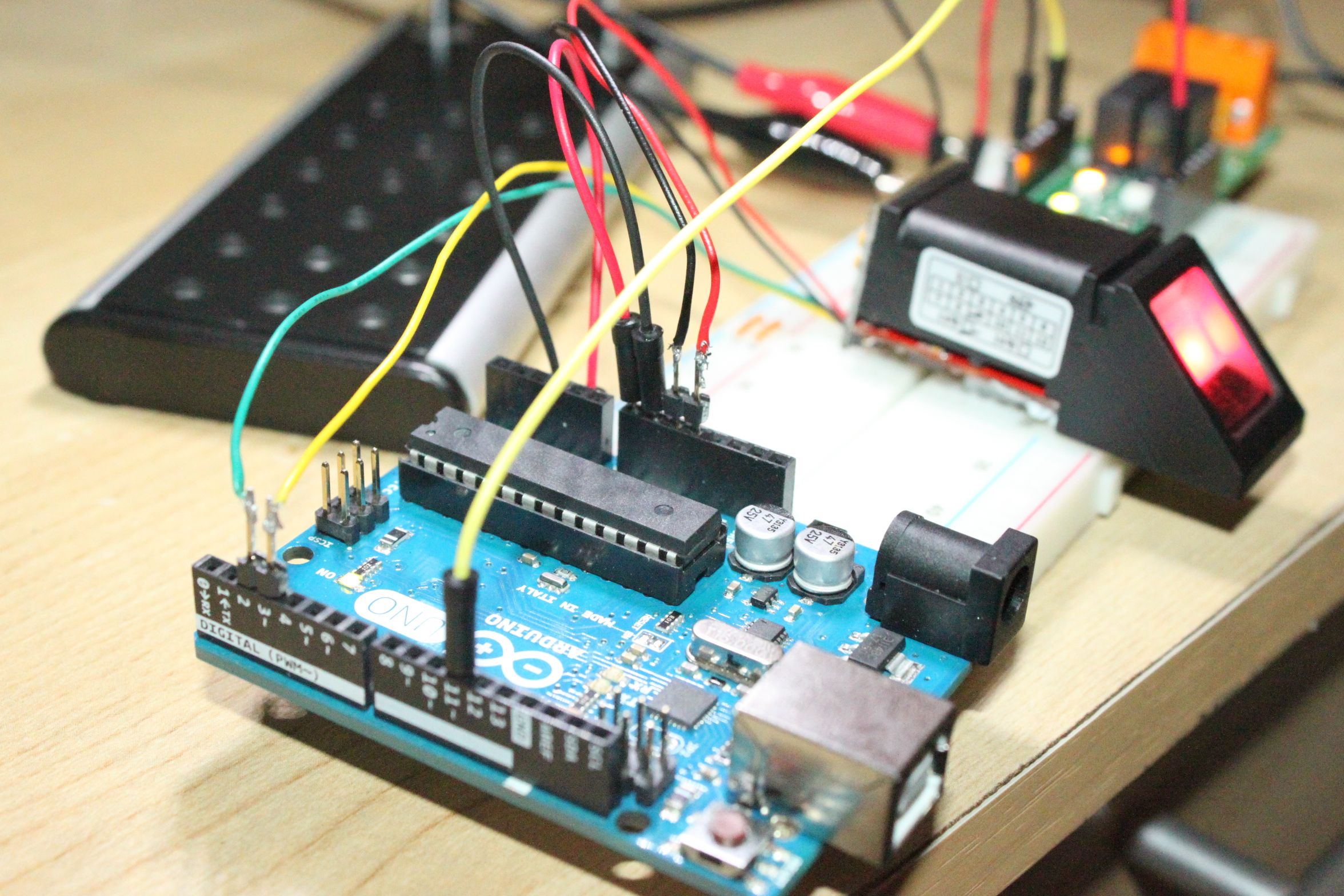 Biometrics Controlled LED Desk Lamp : 4 Steps - Instructables