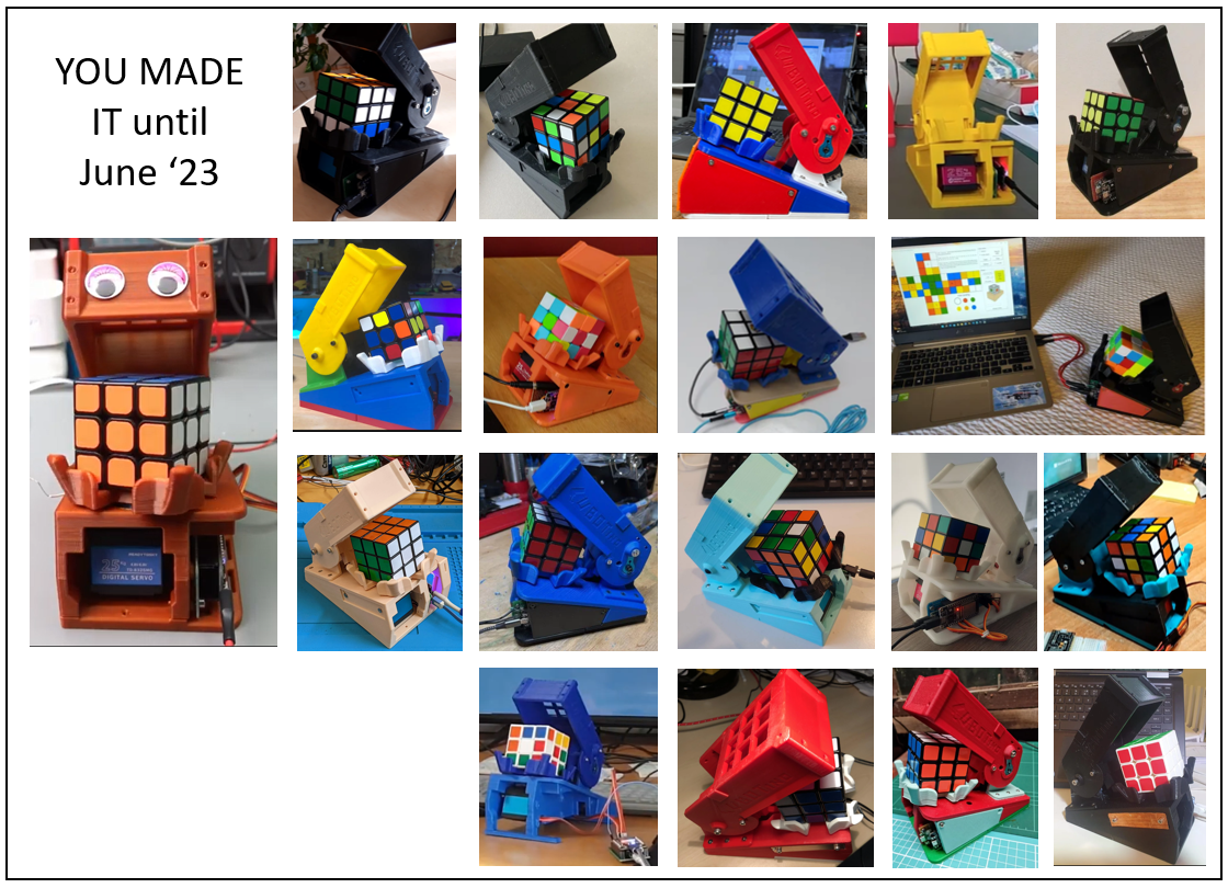 CUBOTino: a Small, Simple, 3D Printed, Inexpensive Rubik's Cube Solver ...
