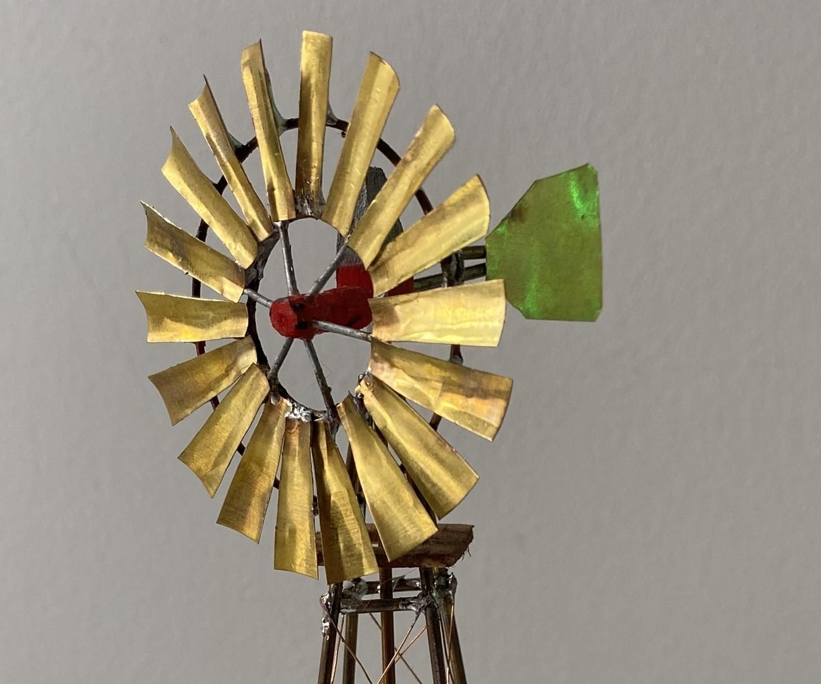 Mini Farm Windmill - Soldered Brass : 17 Steps (with Pictures) - Instructables