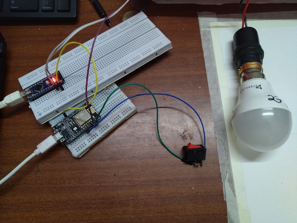 ESP8266 Manual and Server Controlled Home Automation Prototype.: 4 Steps