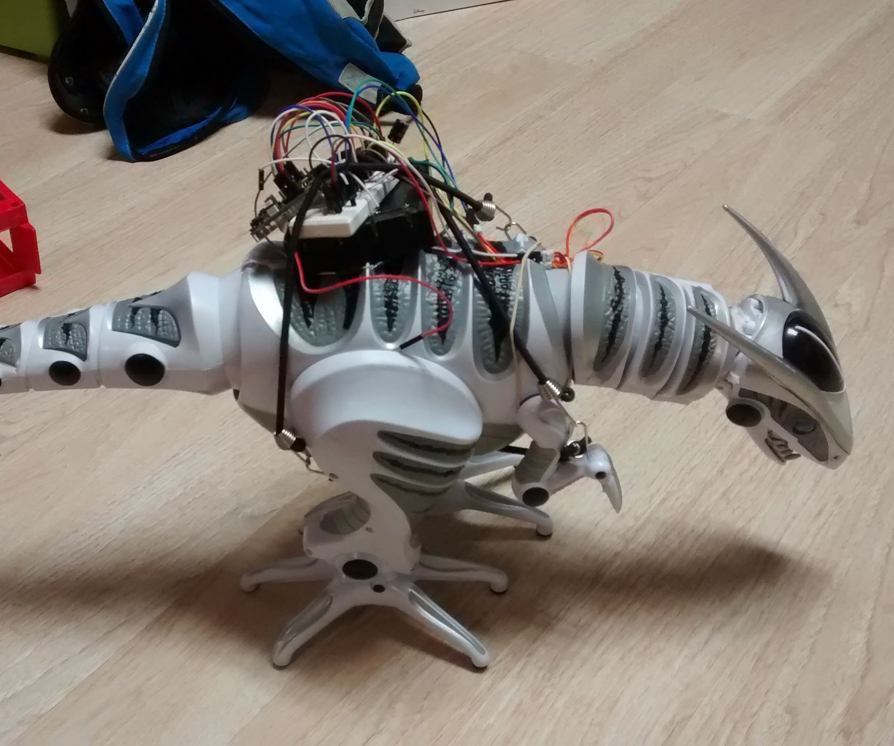 Voice-controlled Robot Raptor : 5 Steps - Instructables