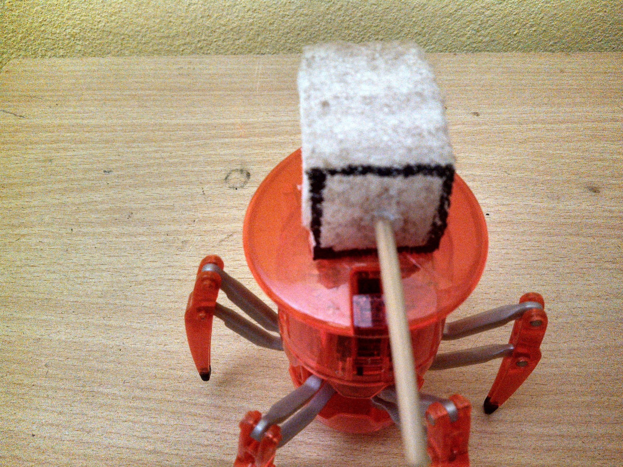 MODIFY YOUR HEXBUG SPIDER WITH WASTE MATERIAL. : 8 Steps - Instructables