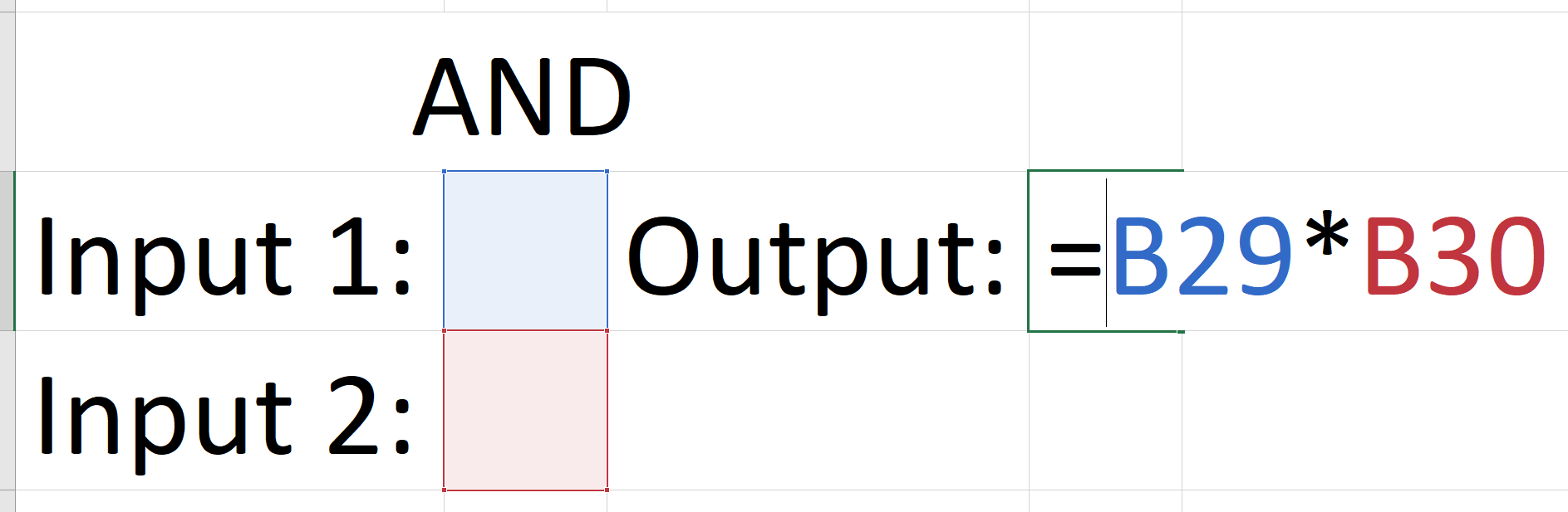 Make Logic Gates in Excel : 11 Steps - Instructables