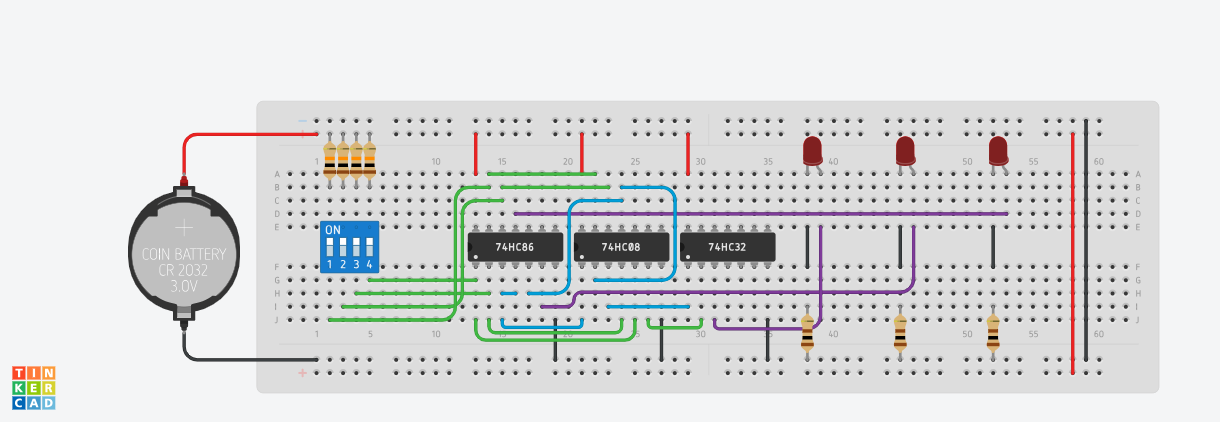 2 Bit Adder - Decimal Converter : 3 Steps - Instructables