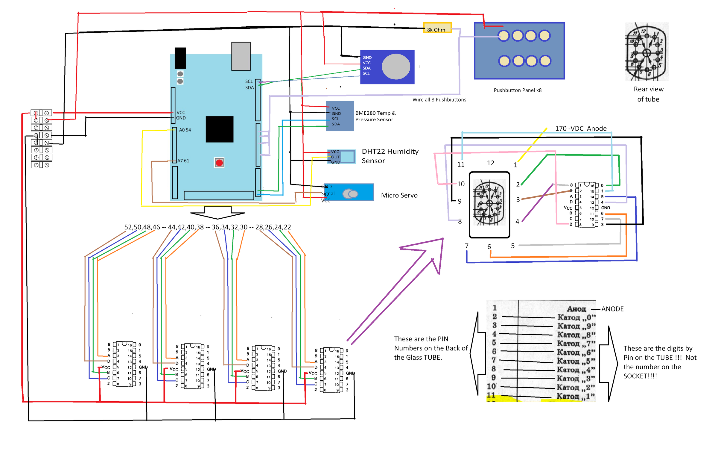 Arduino Nixie Clock & Weather Station : 8 Steps (with Pictures ...