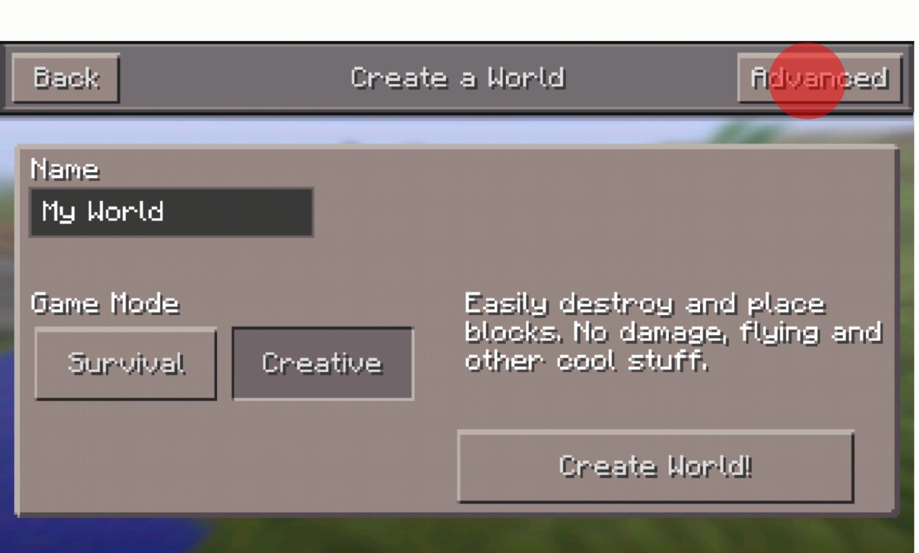 How to Make Custom Flatland Maps in Minecraft Pe 0.9.5 and Below on ...