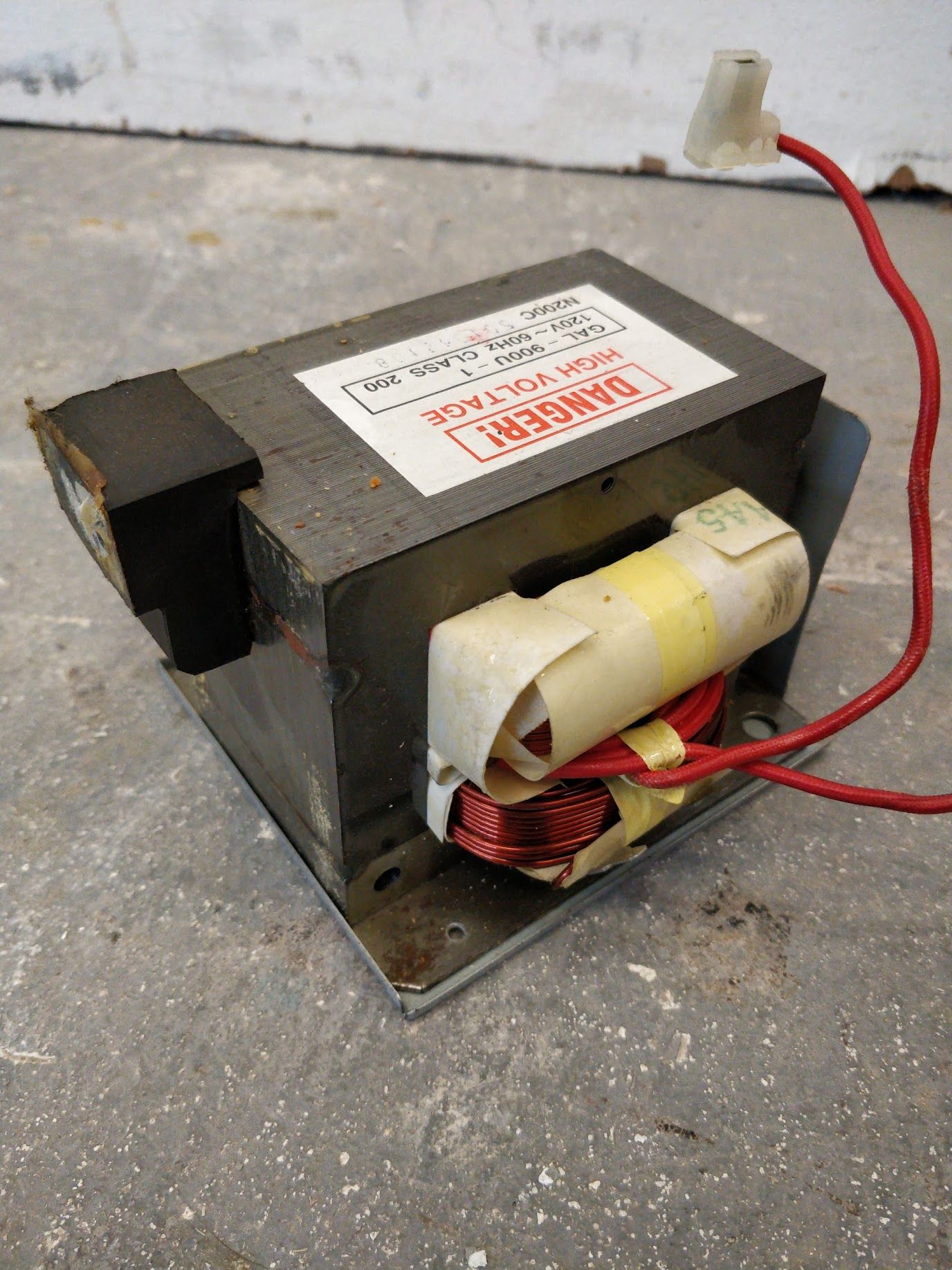 Custom DC Power From Microwave Oven Transformer : 9 Steps (with ...