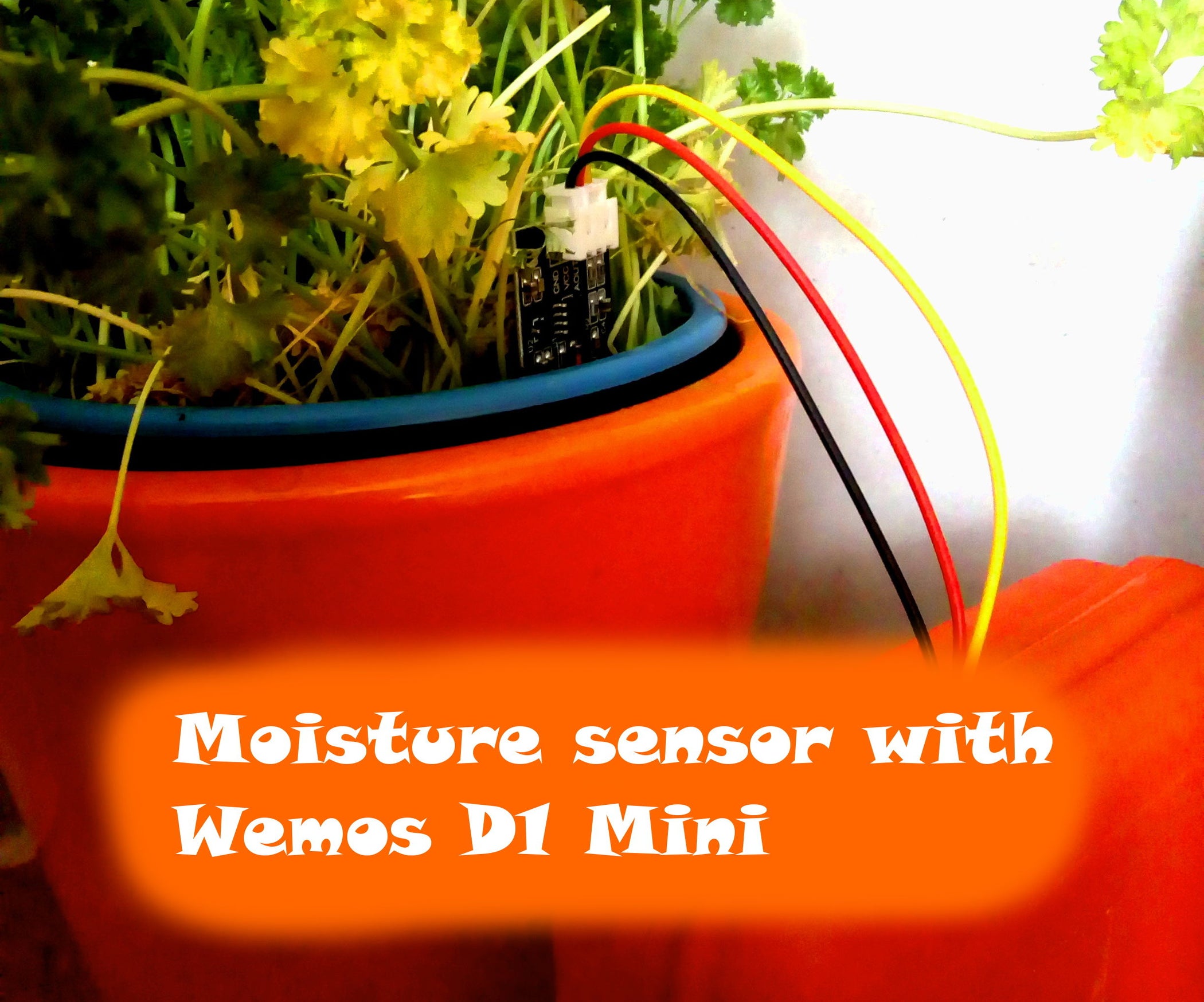 Wireless Moisture Monitor (ESP8266 + Moisture Sensor) : 5 Steps - Instructables