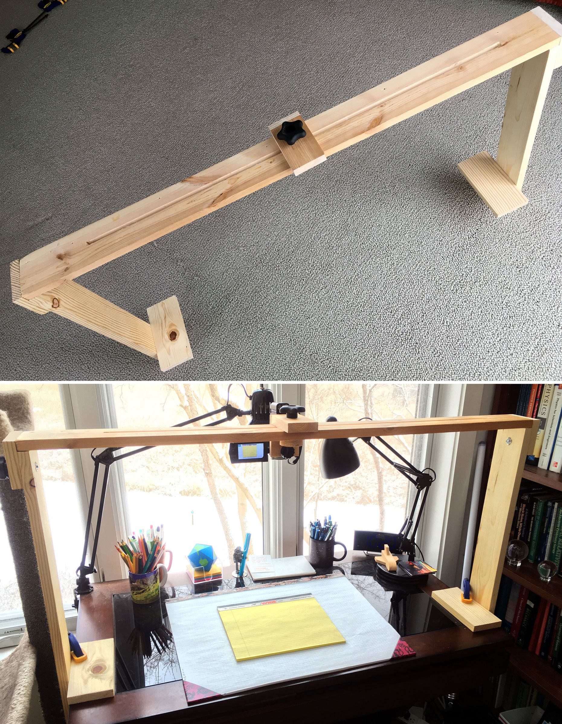 Video Camera Desk Gantry : 11 Steps (with Pictures) - Instructables